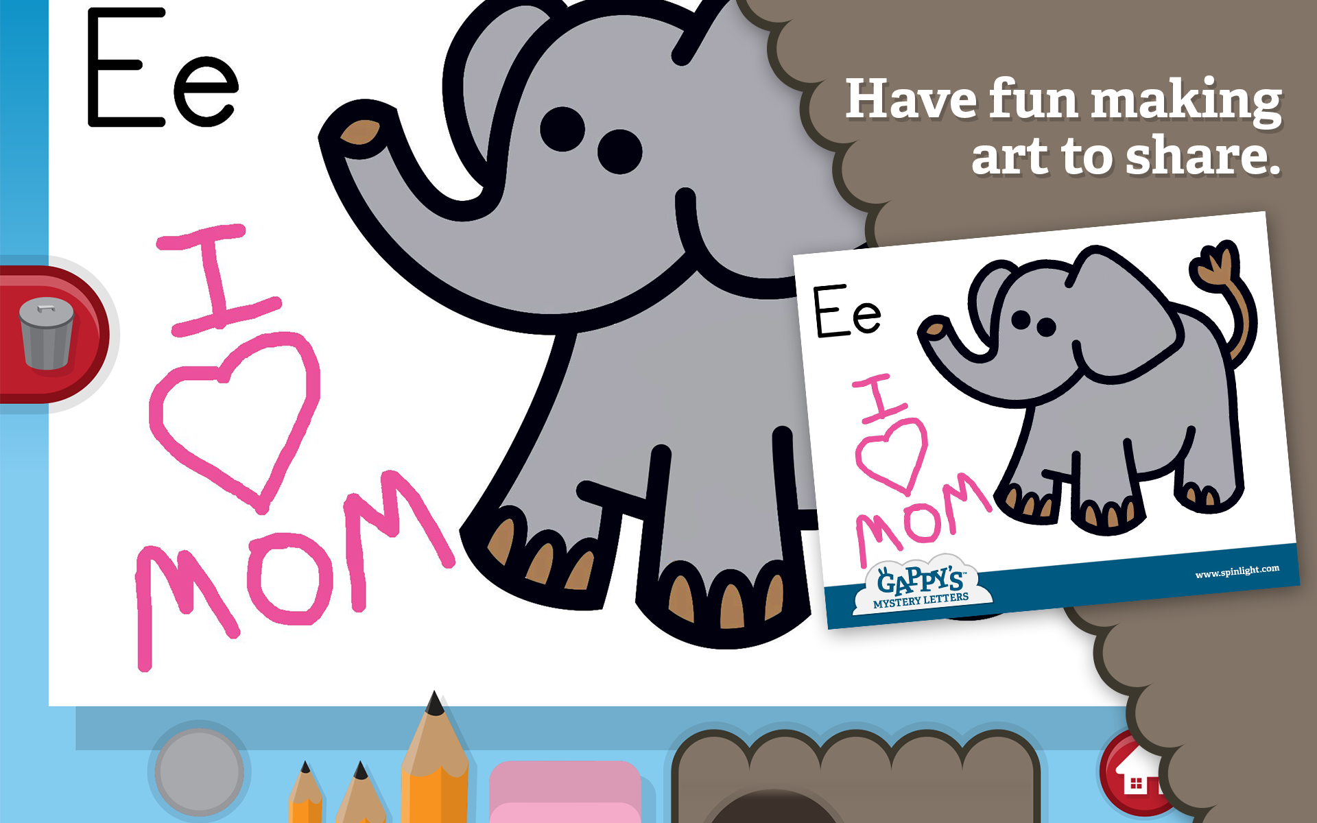 Gappy Learns Writing - App on Amazon Appstore