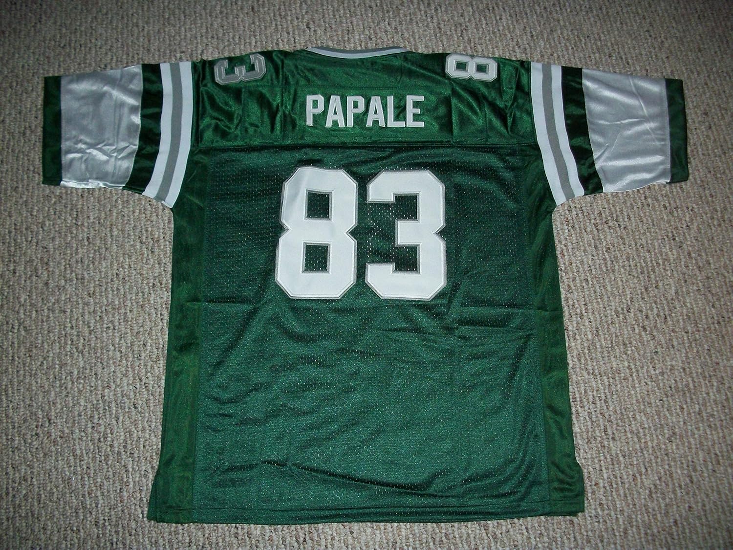 Amazon.com: Vince Papale Jersey #83 Philadelphia Custom Stitched Green ...
