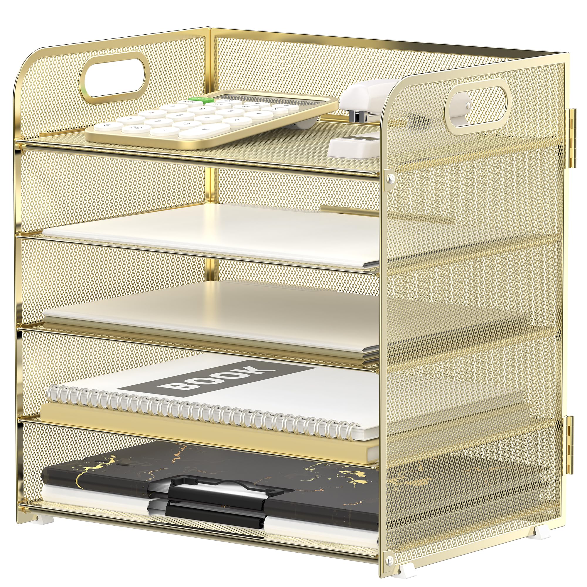 Snapklik.com : Supeasy 5 Trays Paper Organizer Letter Tray