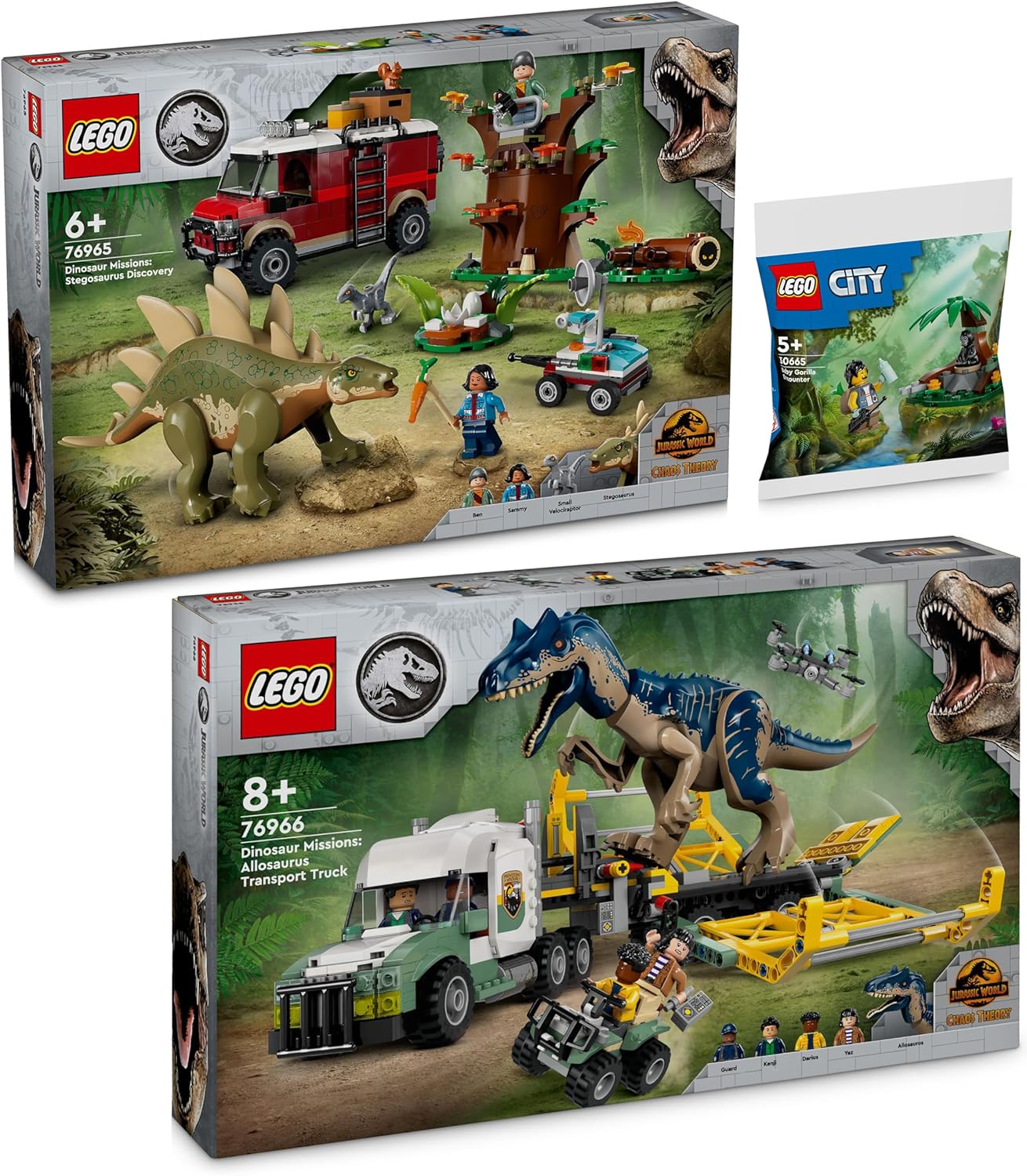 Lego Jurassic World Dinosaurier-Missionen: Allosaurus-Transporter ...