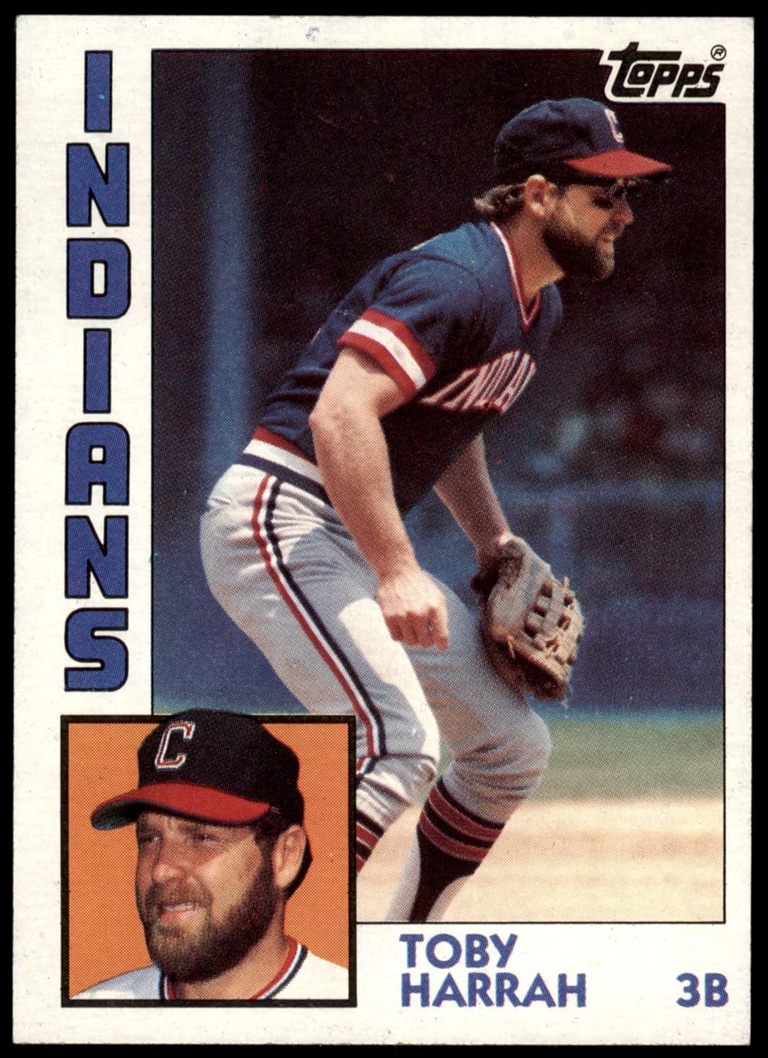 Amazon.com: 1984 Topps # 348 Toby Harrah Cleveland Indians (Baseball ...