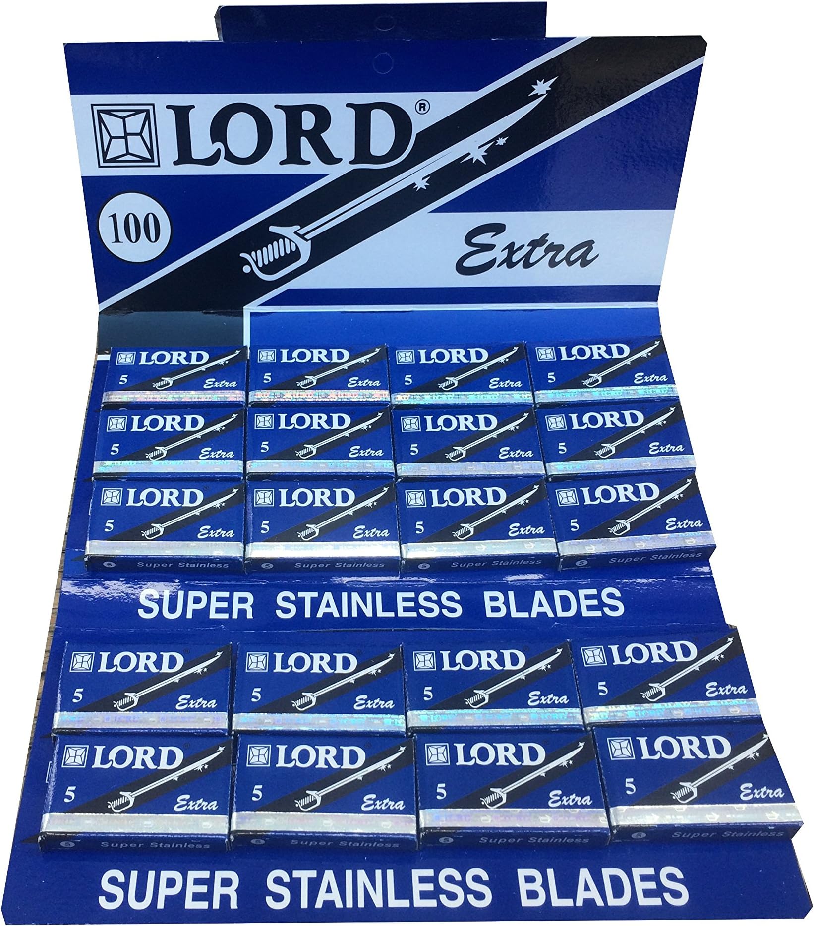 Amazon.com: Treet 7 Days Platinum Double Edge Safety Razor Blades, 100 ...