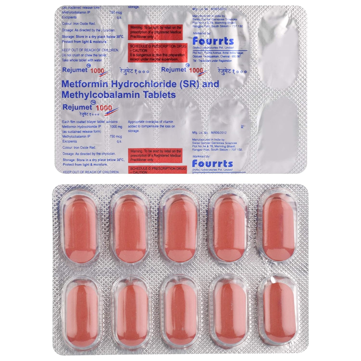 Rejumet 1000 - Strip of 10 Tablets : Amazon.in: Health & Personal Care