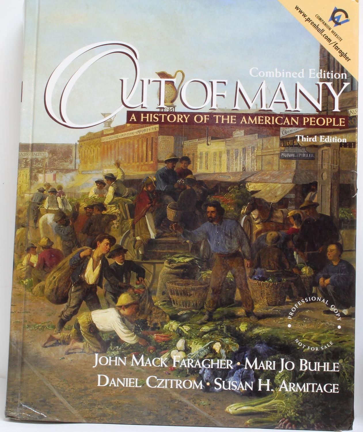 Out Many History American People Comb: FARAGHER: 9780130131386: Amazon ...