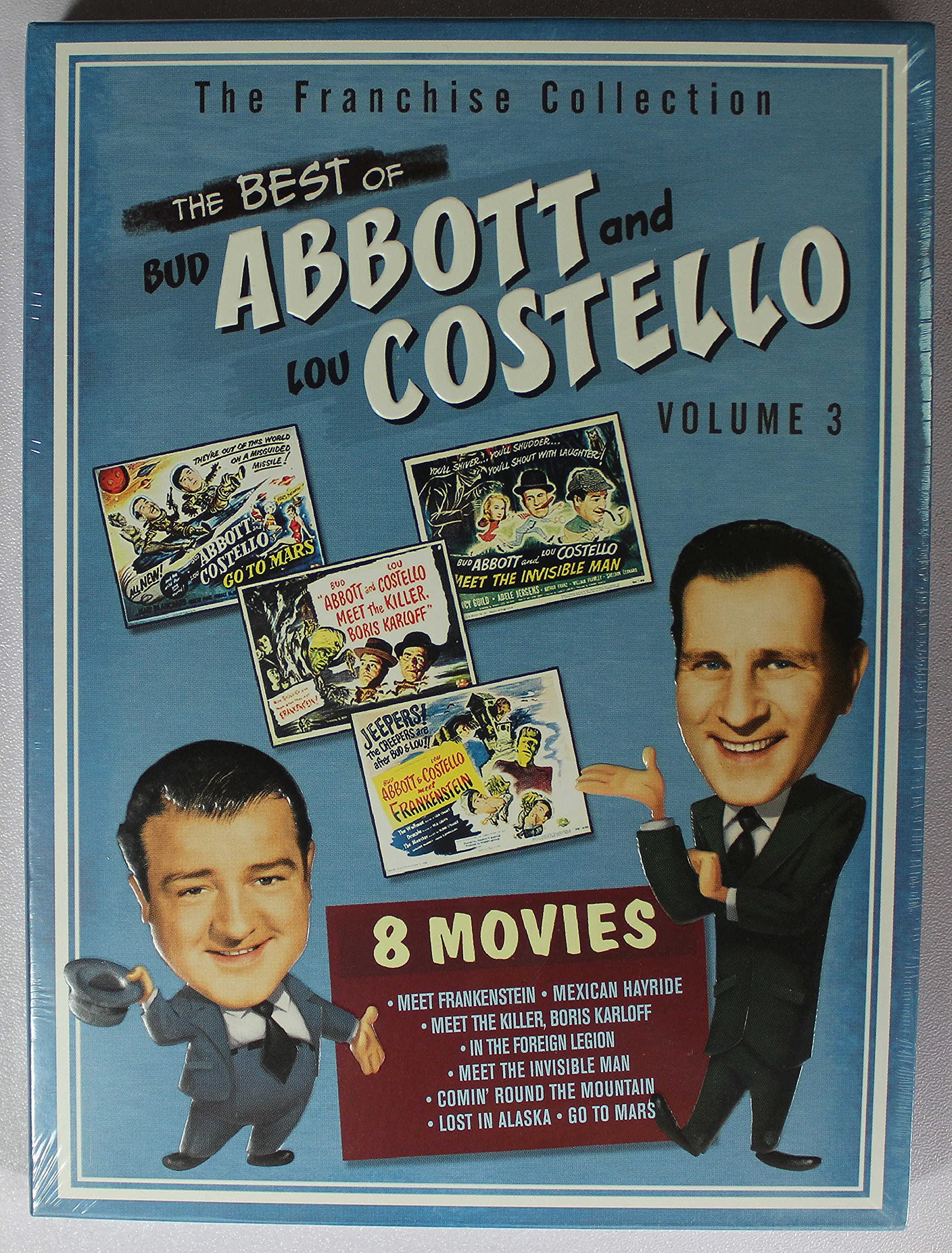 Amazon.com: The Best of Abbott & Costello, Vol. 3 (Abbott & Costello Go ...
