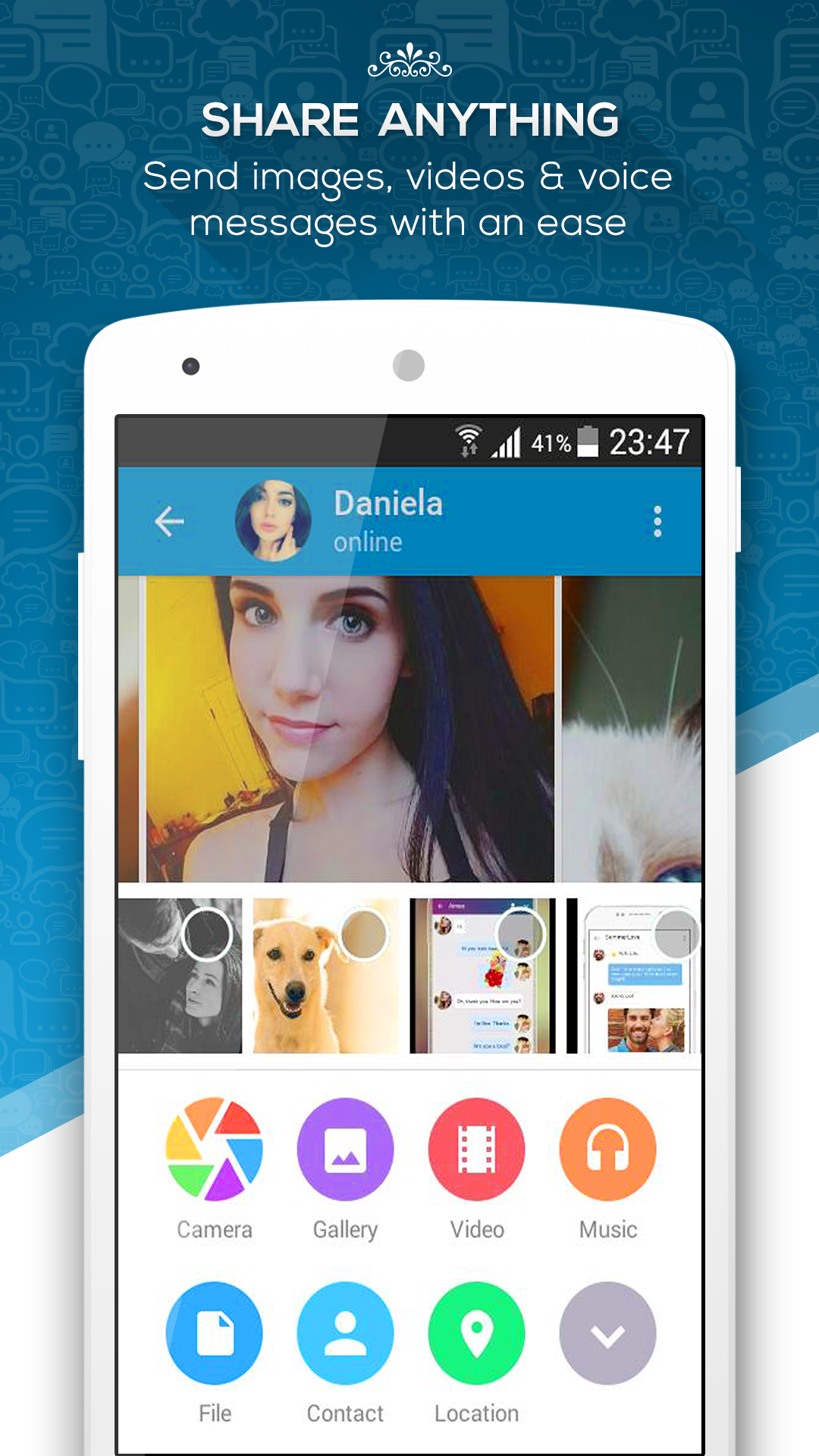 Ace Messenger – Fast Messaging App – Free Calls - App on the Amazon ...