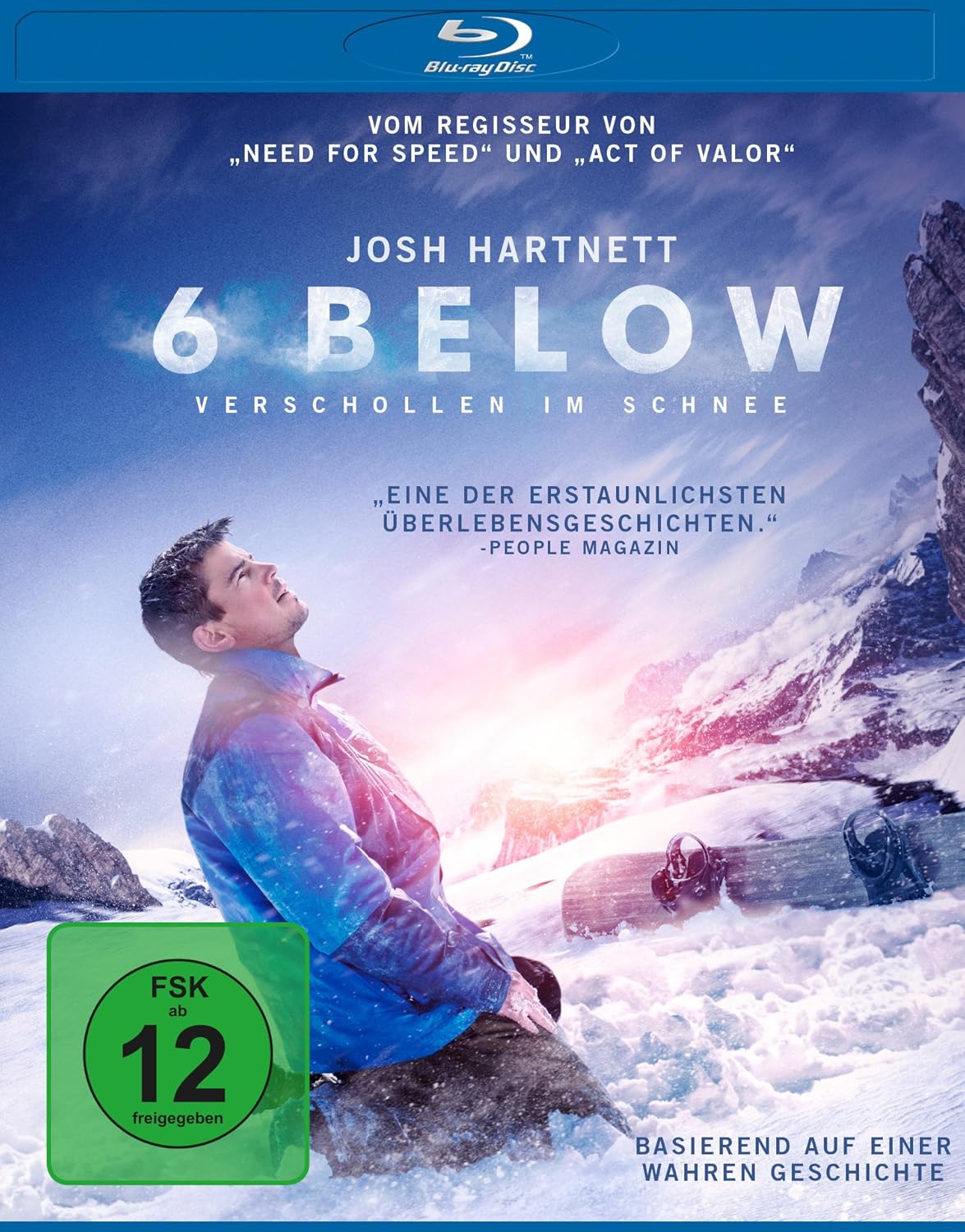 6 BELOW - MOVIE [Blu-ray] [2017]: Amazon.co.uk: Hartnett, Josh, Sorvino ...