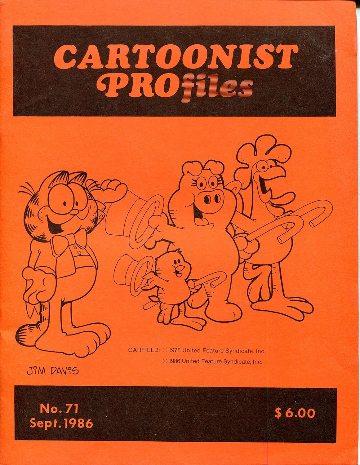 Garfield (Cartoonist Profiles No. 71 Sept 1986 and No. 118, June 1998 ...