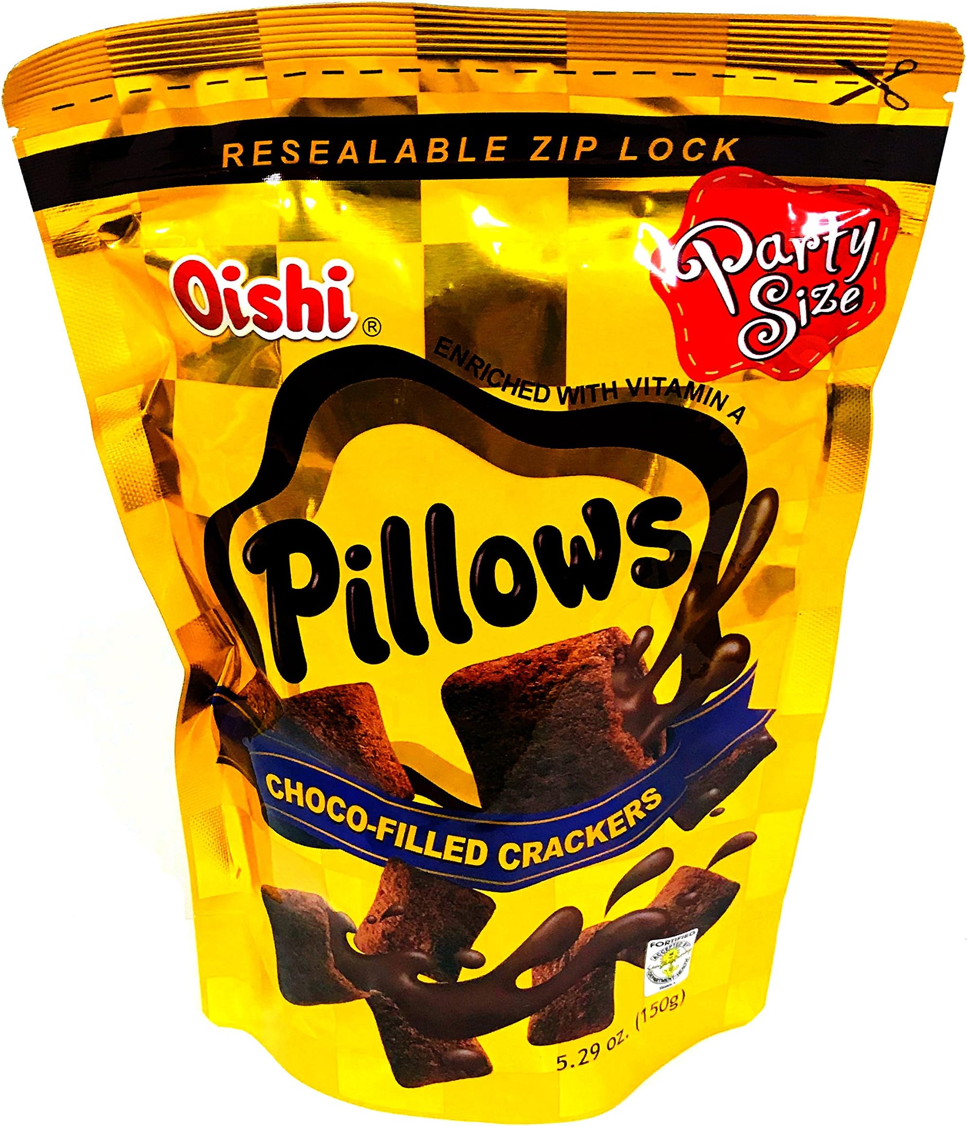 Amazon.com: Oishi Pillows Ube Filled Crackers,5.29 Ounce Pack of 4 ...