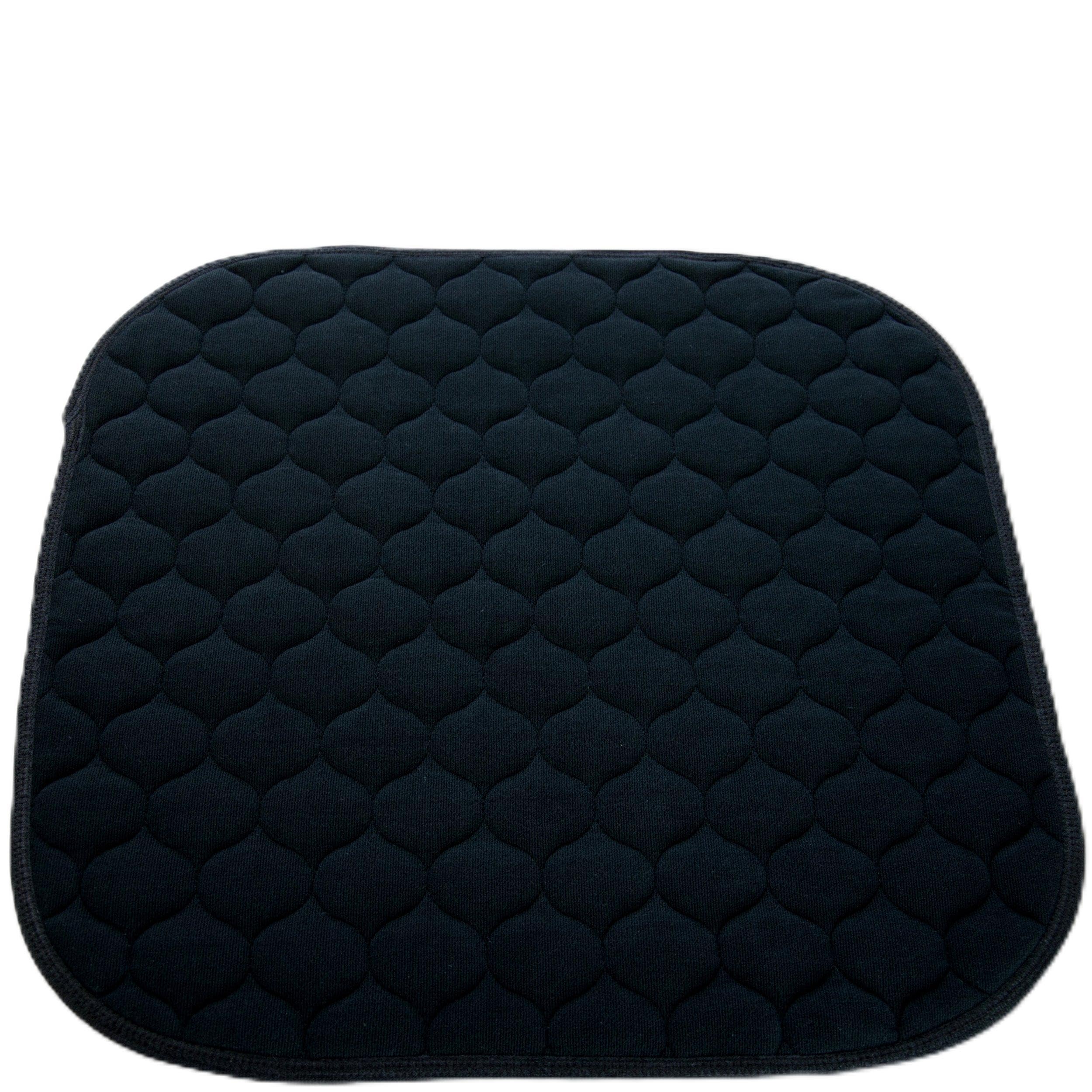 Kylie Chair Pad Incontinence Protection for Seat - Washable, Black ...