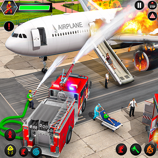 American Firefighter Truck Emergency Games 3d - City Ambulance Driving ...
