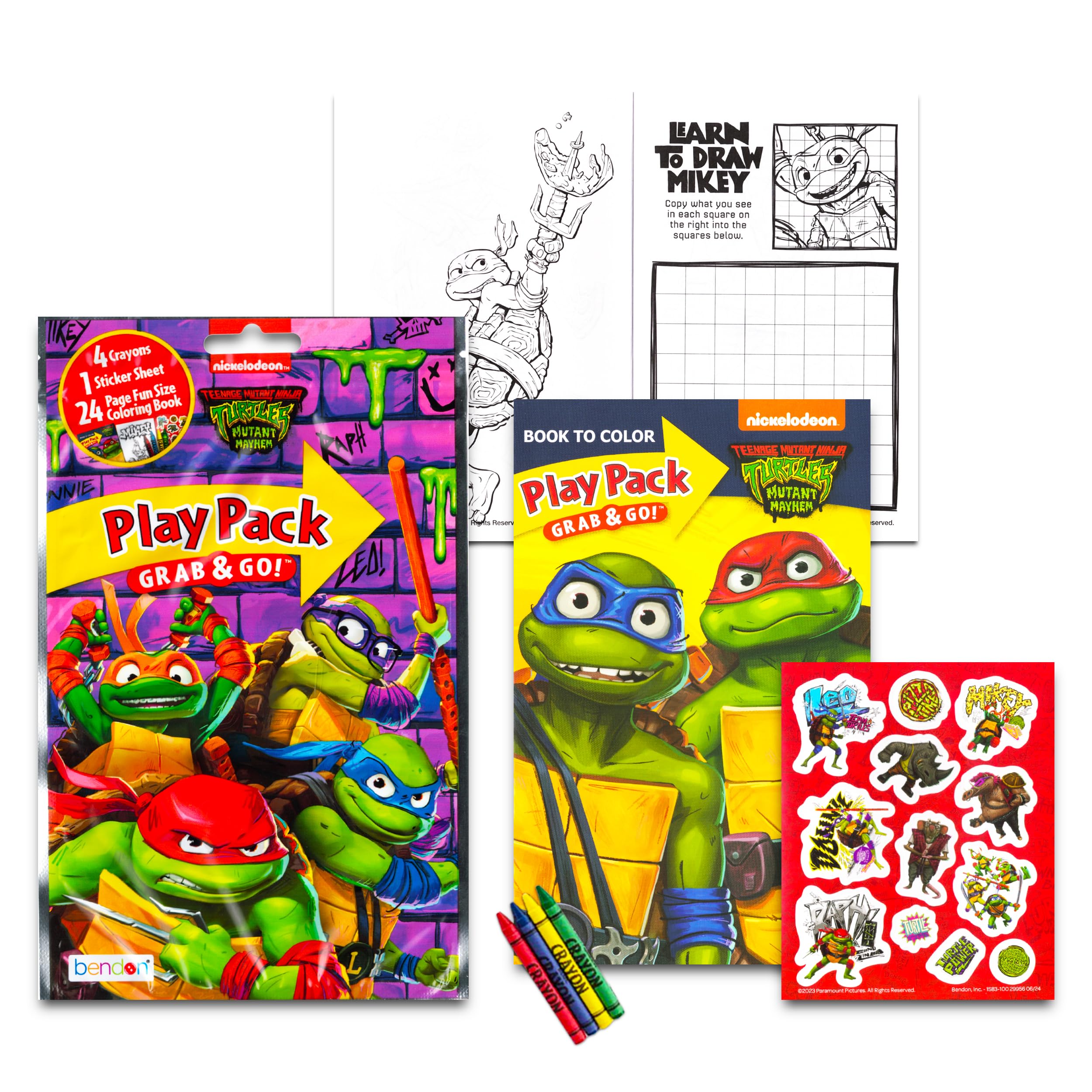 Snapklik.com : Set Of 15 Teenage Mutant Ninja Turtles Play Packs Fun ...