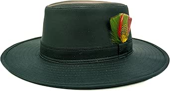 Fenside Country Clothing Australian Bushman Hat - Waxed Cotton with ...