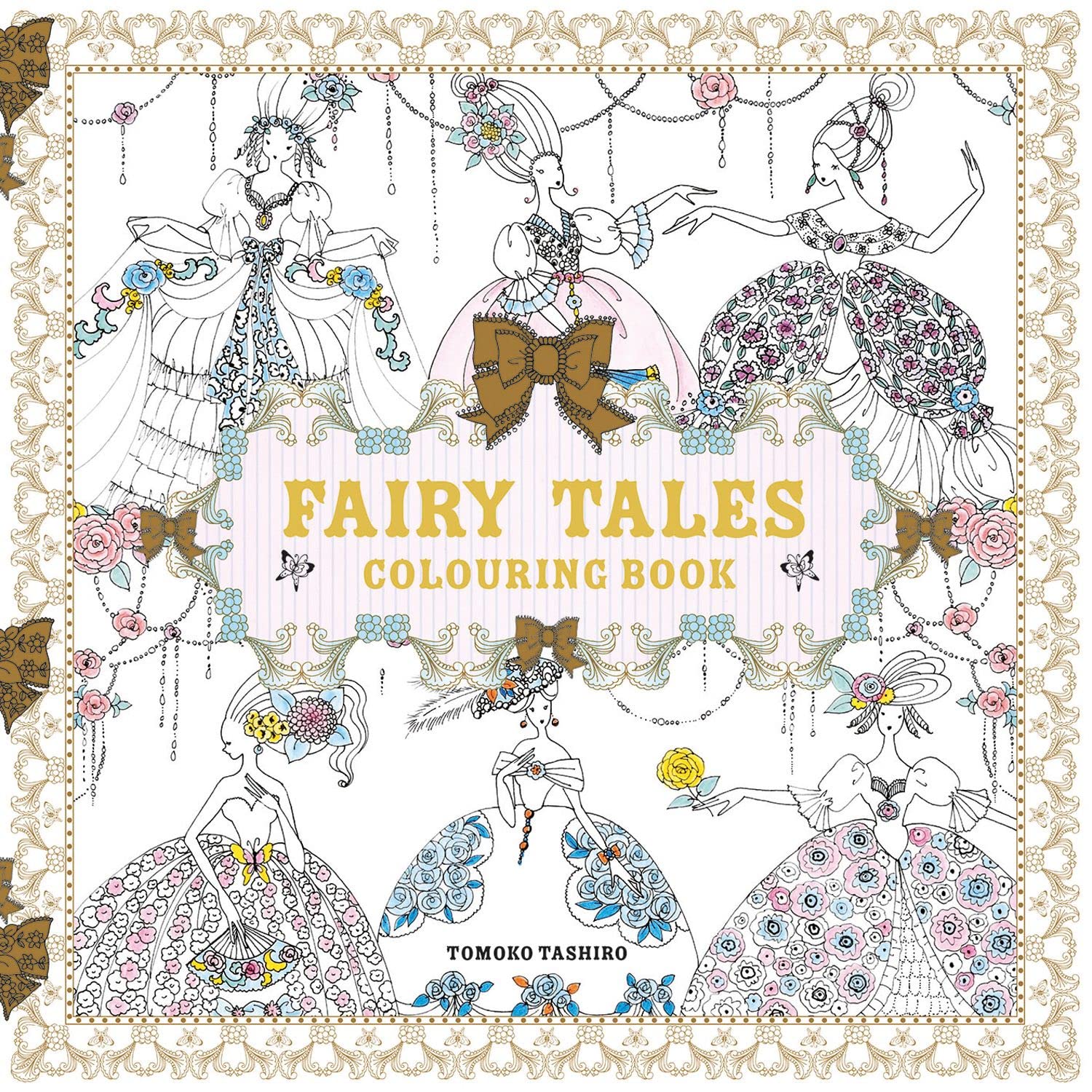Fairy Tales Colouring Book: Tomoko Tashiro: 9781843653165: Amazon.com ...