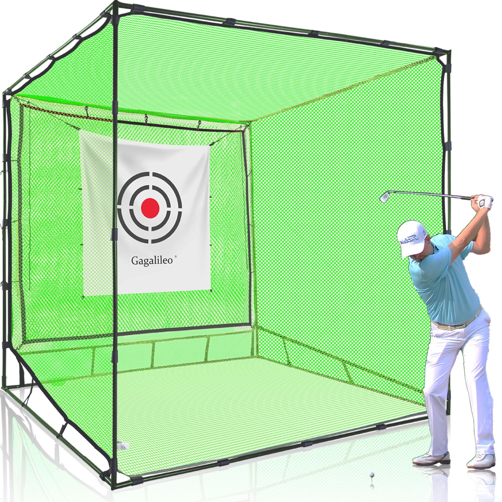 Golf Practice Hitting Nets for Backyard Driving Indoor Use Heavy Duty ...