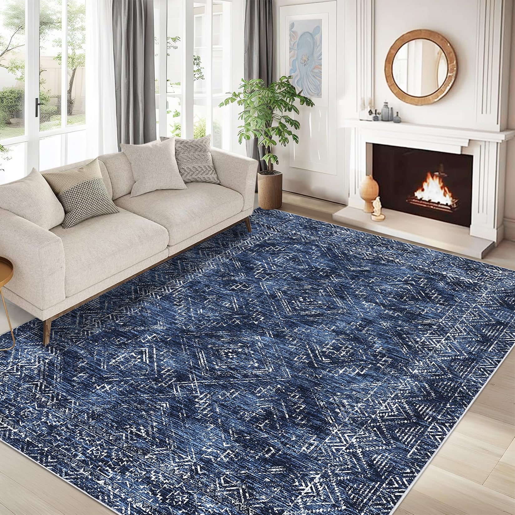 Amazon.com: GarveeHome Washable Rugs 5x7 Rug for Living Room Modern ...