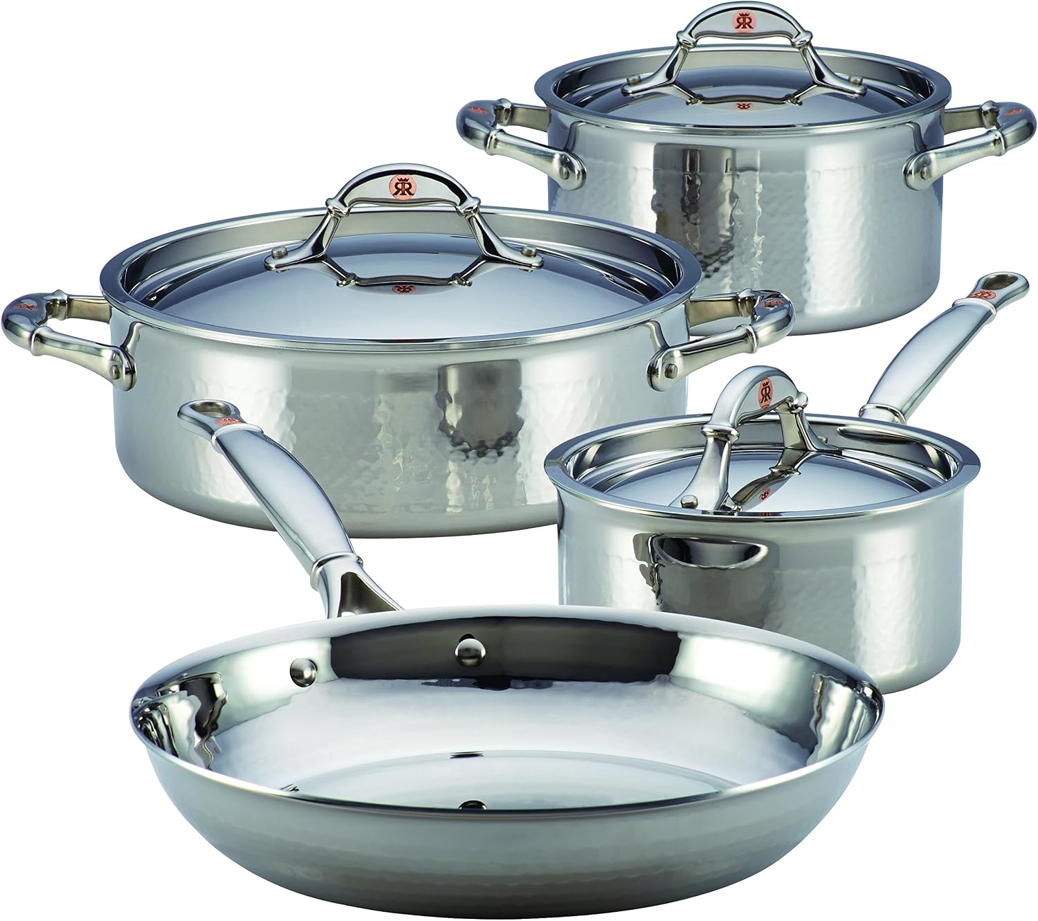 Amazon.com: Ruffoni Symphonia Prima Stainless Steel Triply Cookware Set ...