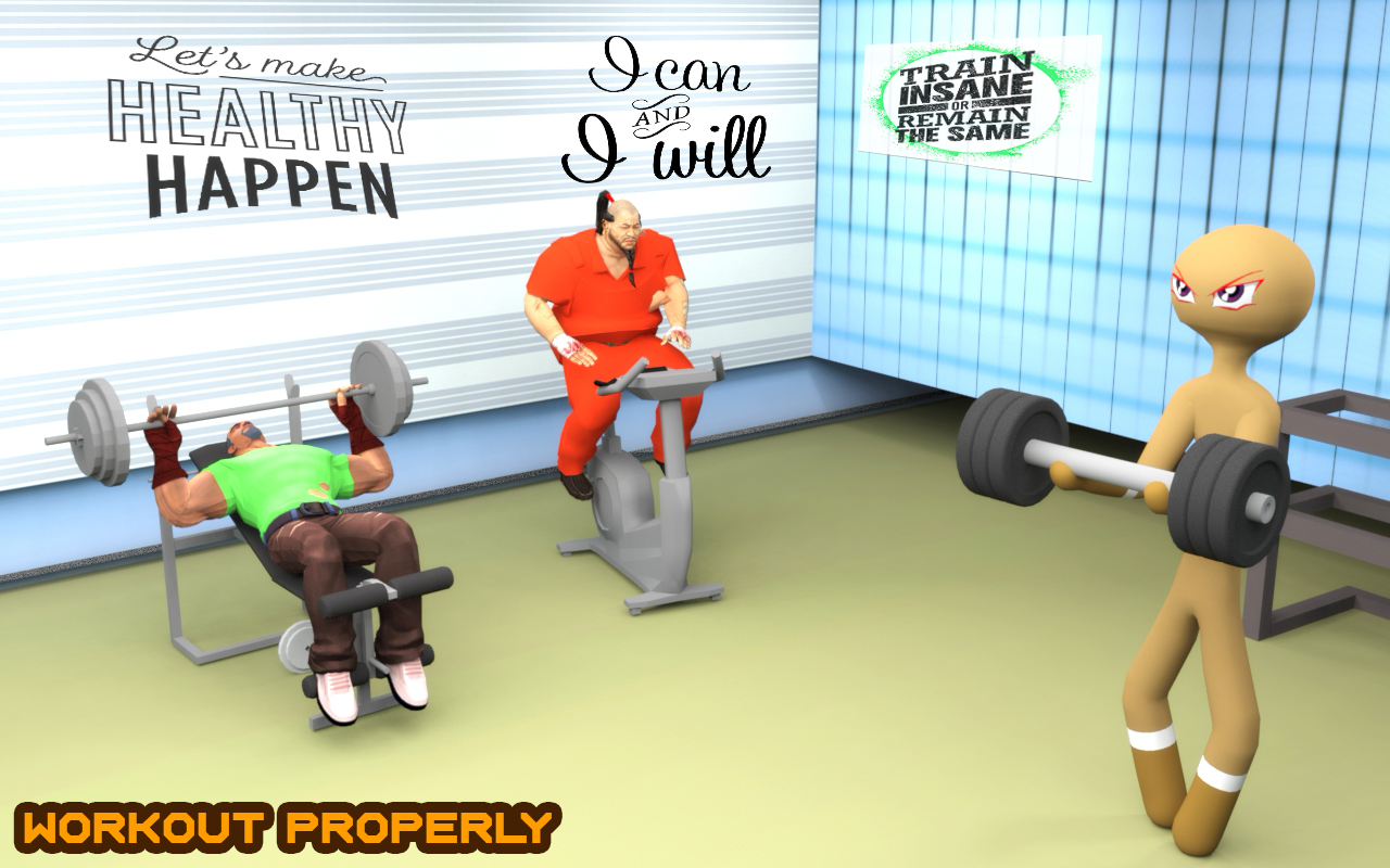 Stickman Virtual Gym - No More Fat - App on Amazon Appstore