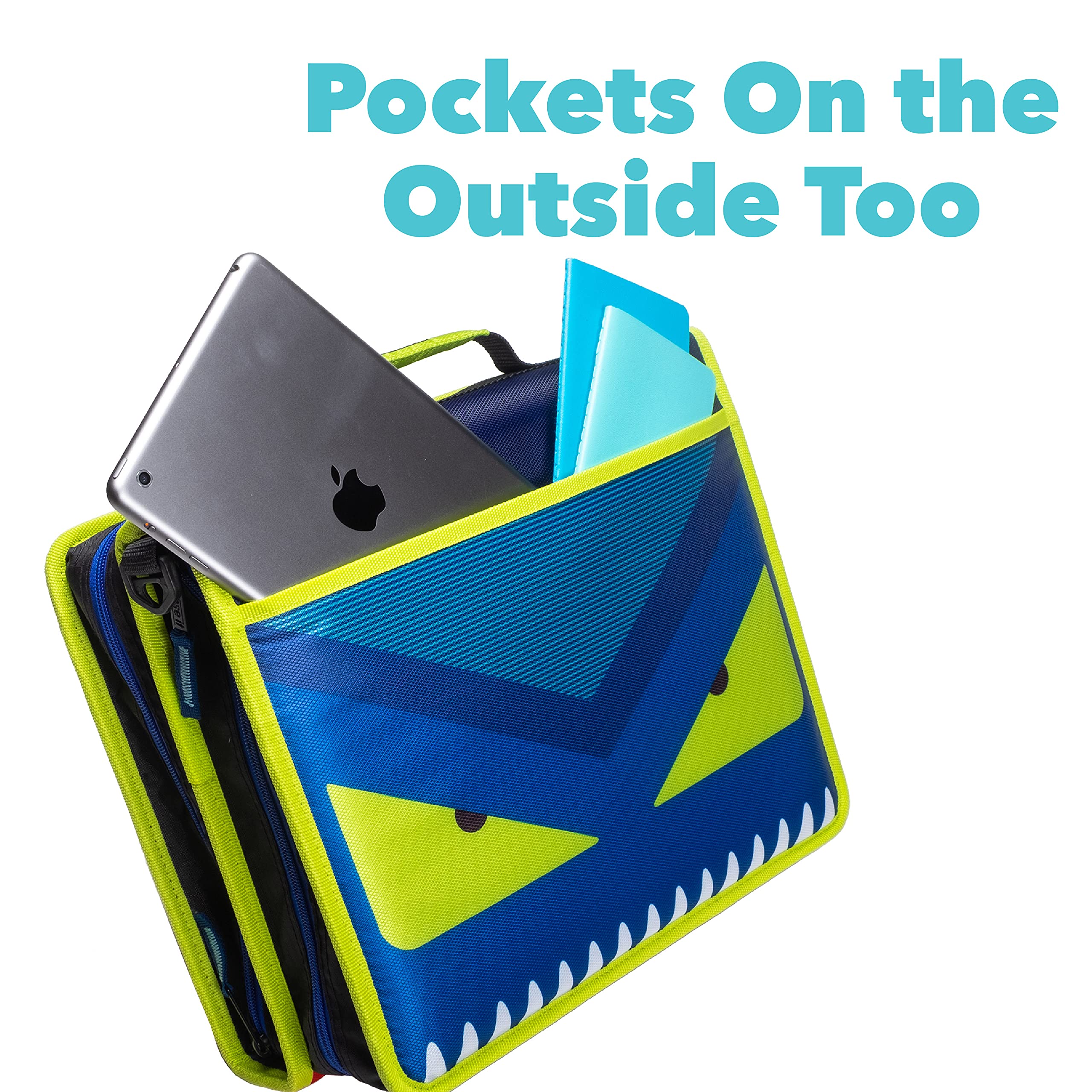 Snapklik.com : Case-it The Z Shape Zipper Binder - Two Binders In One ...