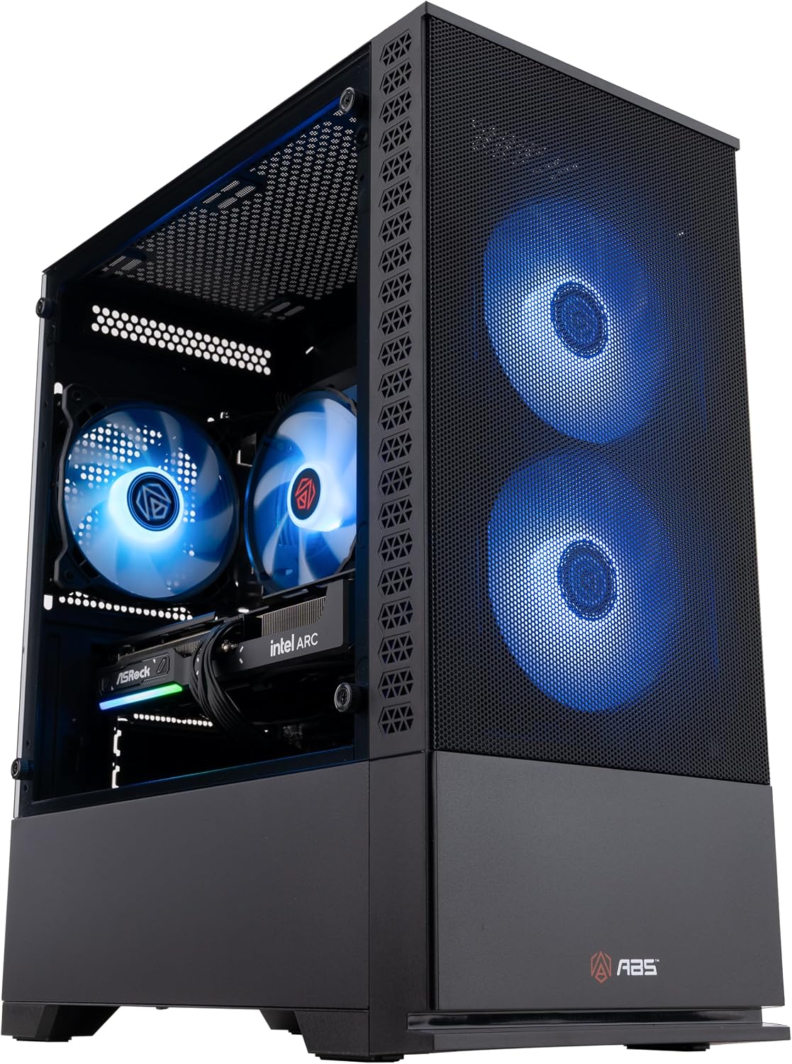 Amazon.com: ADVANCED BATTLESTATIONS ABS Cyclone Aqua Gaming PC ...