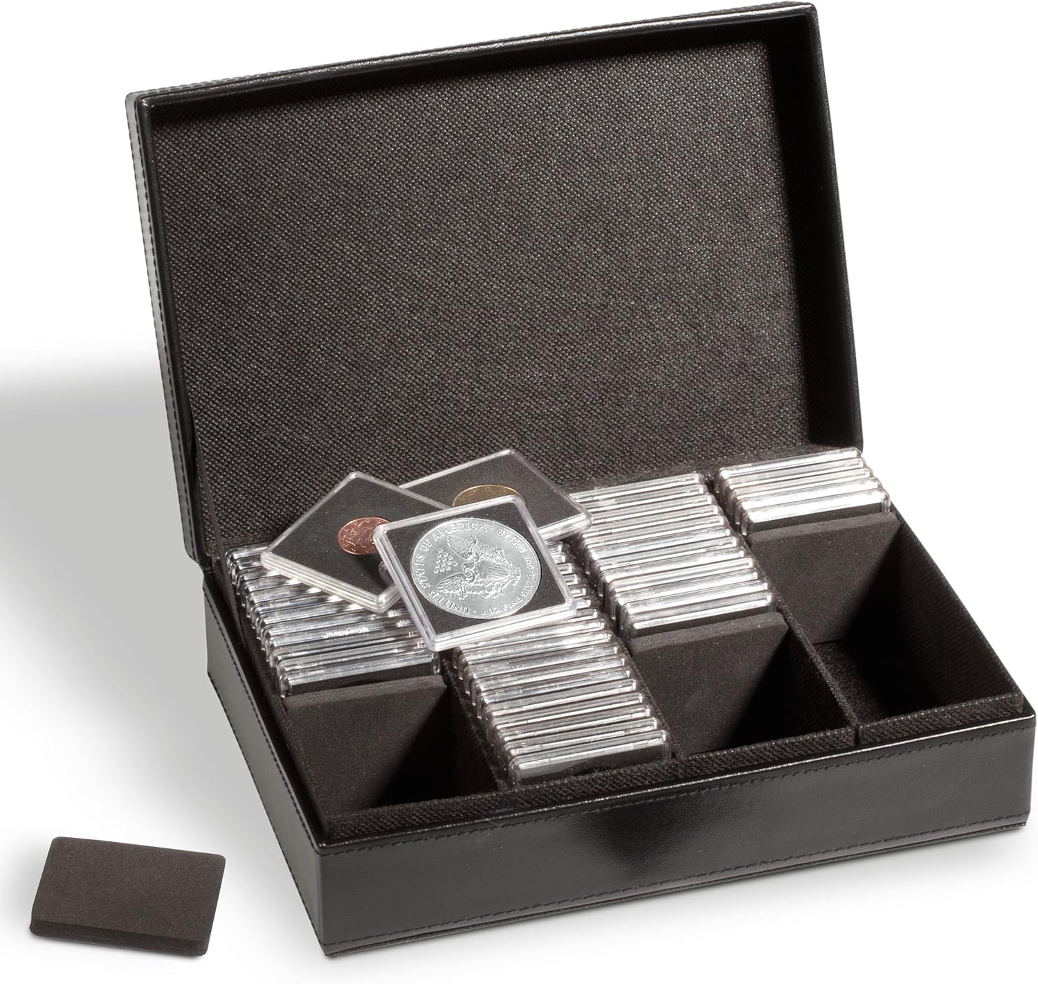 Amazon.com: PRESIDIO storage box for QUADRUM coin capsules / 2x2" coin ...