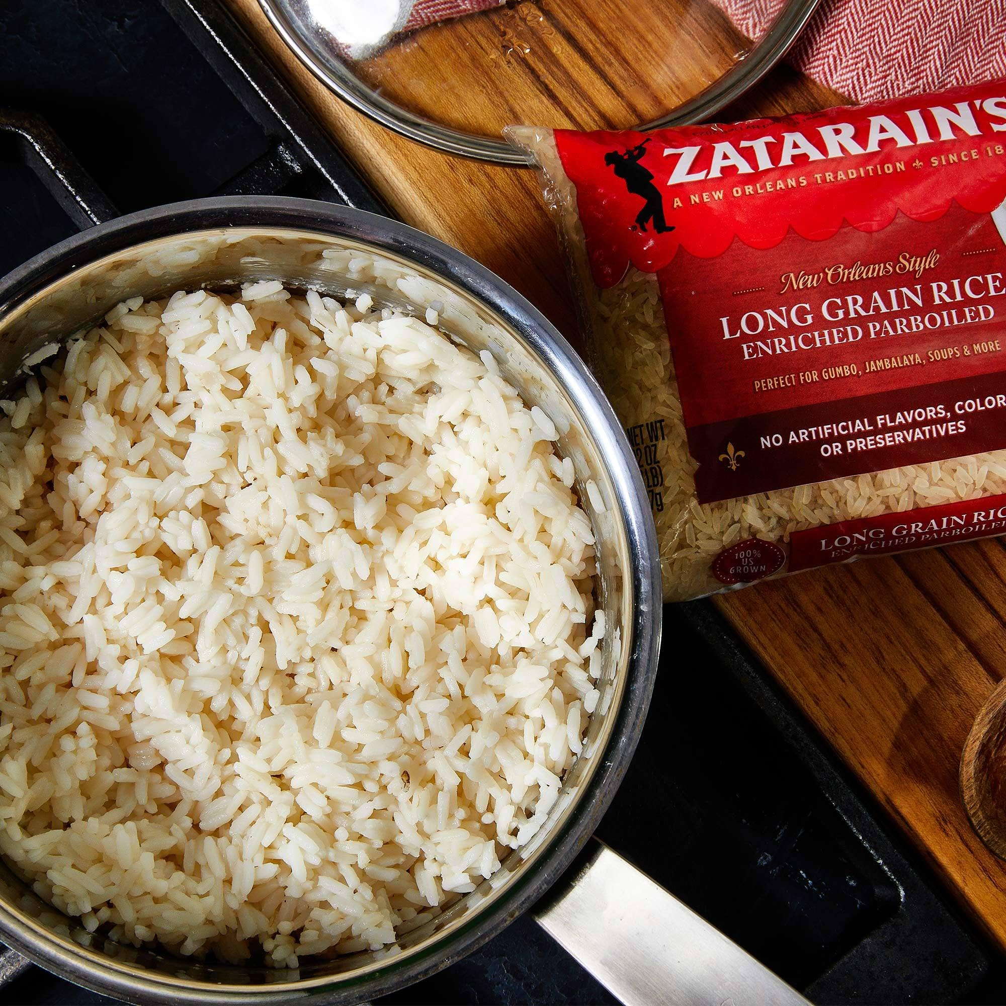 Snapklik.com : Zatarains Enriched Parboiled Long Grain Rice, 5 Lb