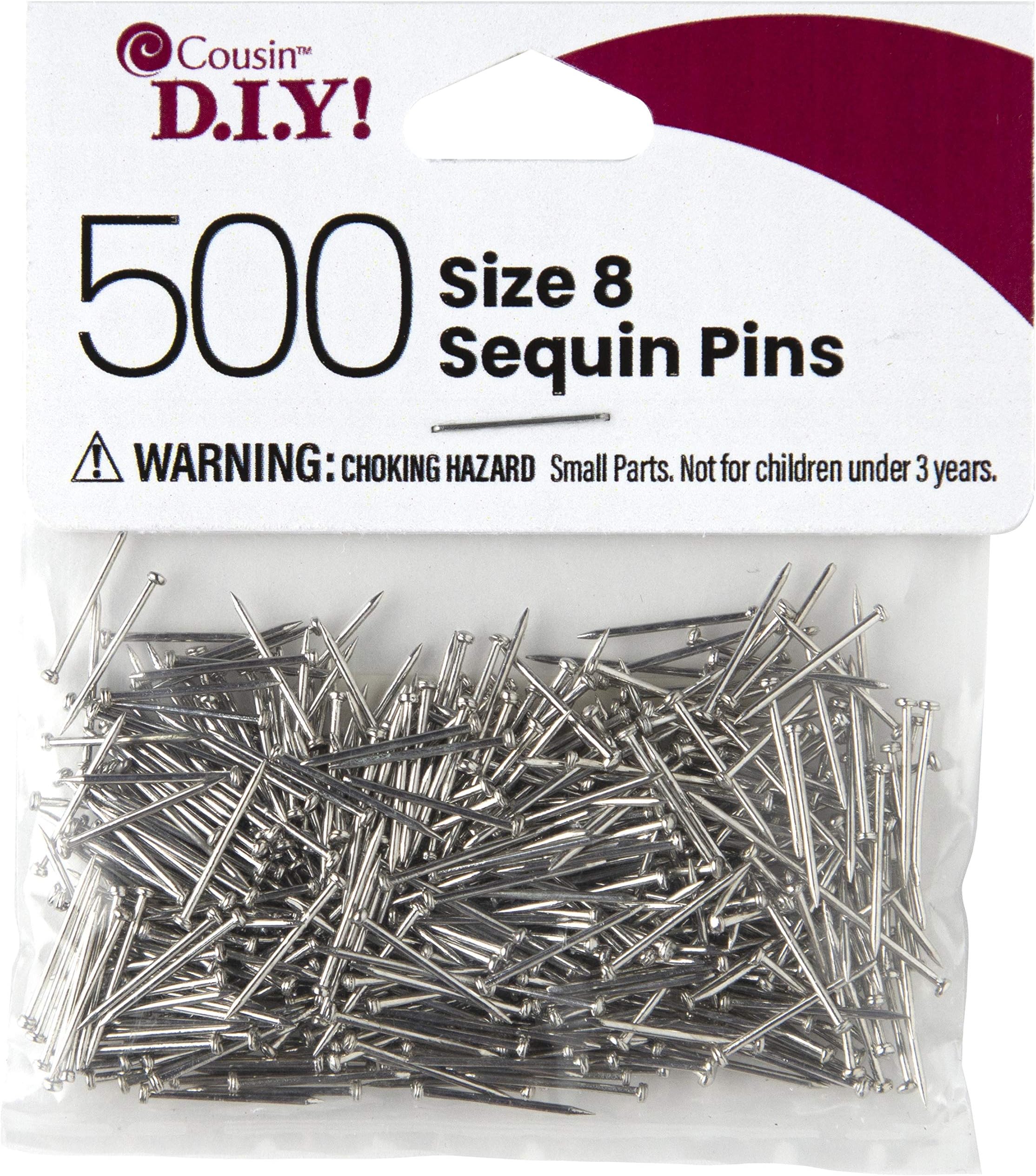 Amazon.com: Lependor 1000 Pieces Assorted Color Plastic Sequin Pins for ...
