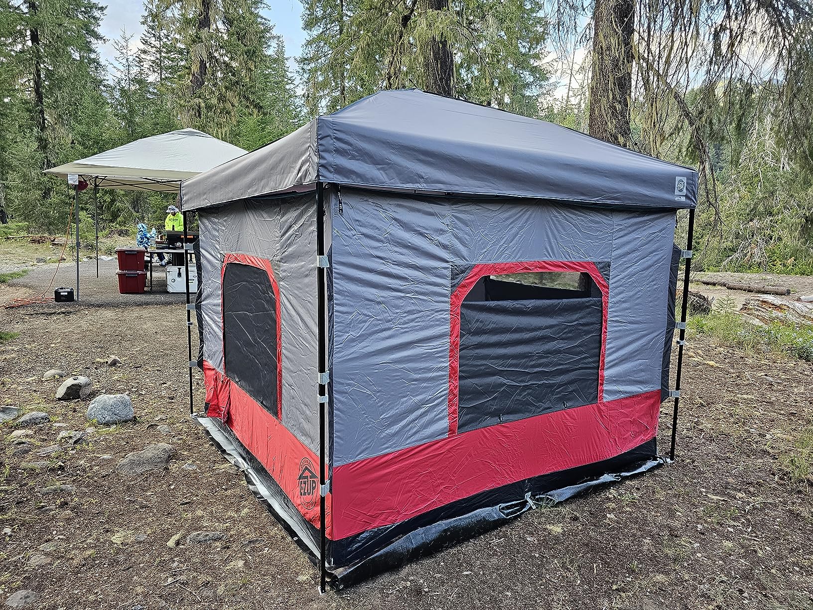 $35/mo - Finance E-Z UP Camping Cube 6.4, Converts 10' Straight Leg ...