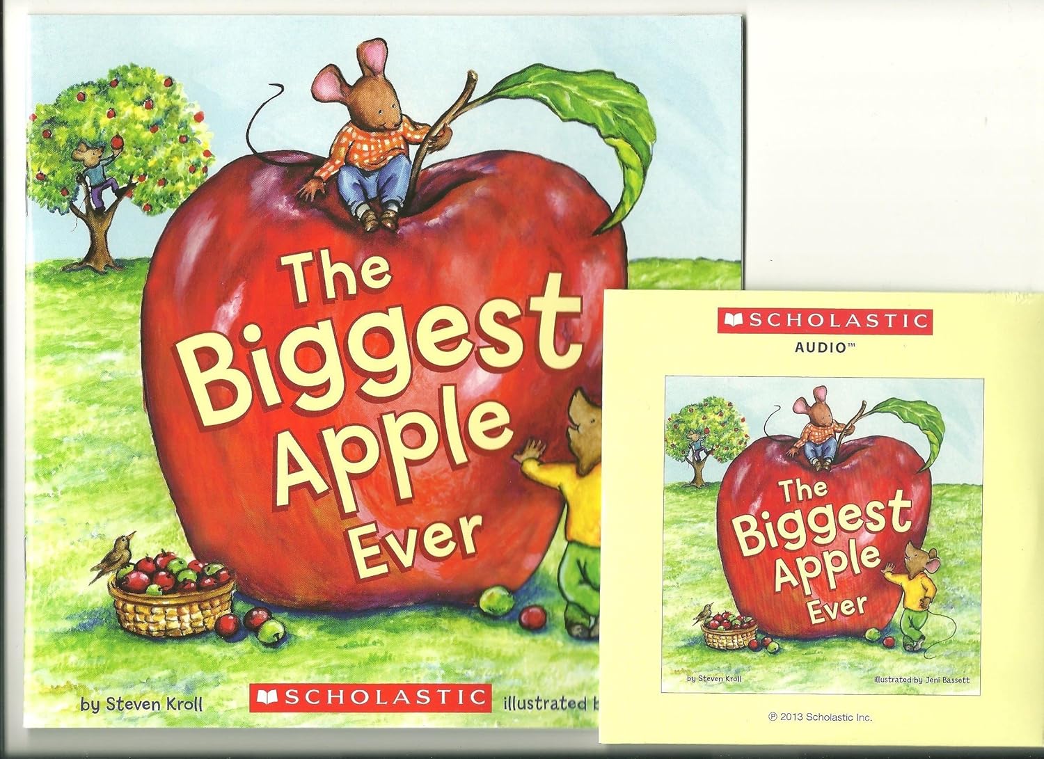 The Biggest Apple Ever with Read Along Cd: Steven Kroll, Jeni Bassett ...