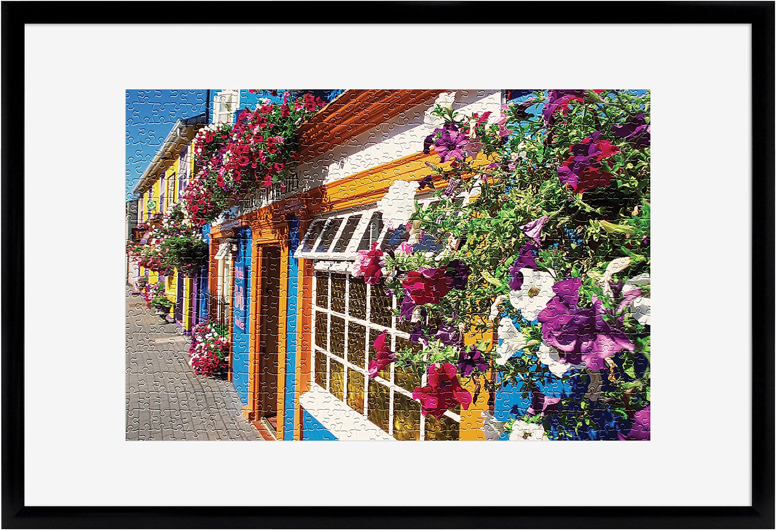 Amazon.com: Funwares 20 x 27 Puzzle Frame - Easy Assembly, Sleek ...