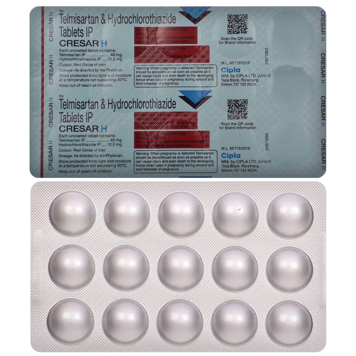 Cresar H - Strip of 15 Tablets : Amazon.in: Health & Personal Care