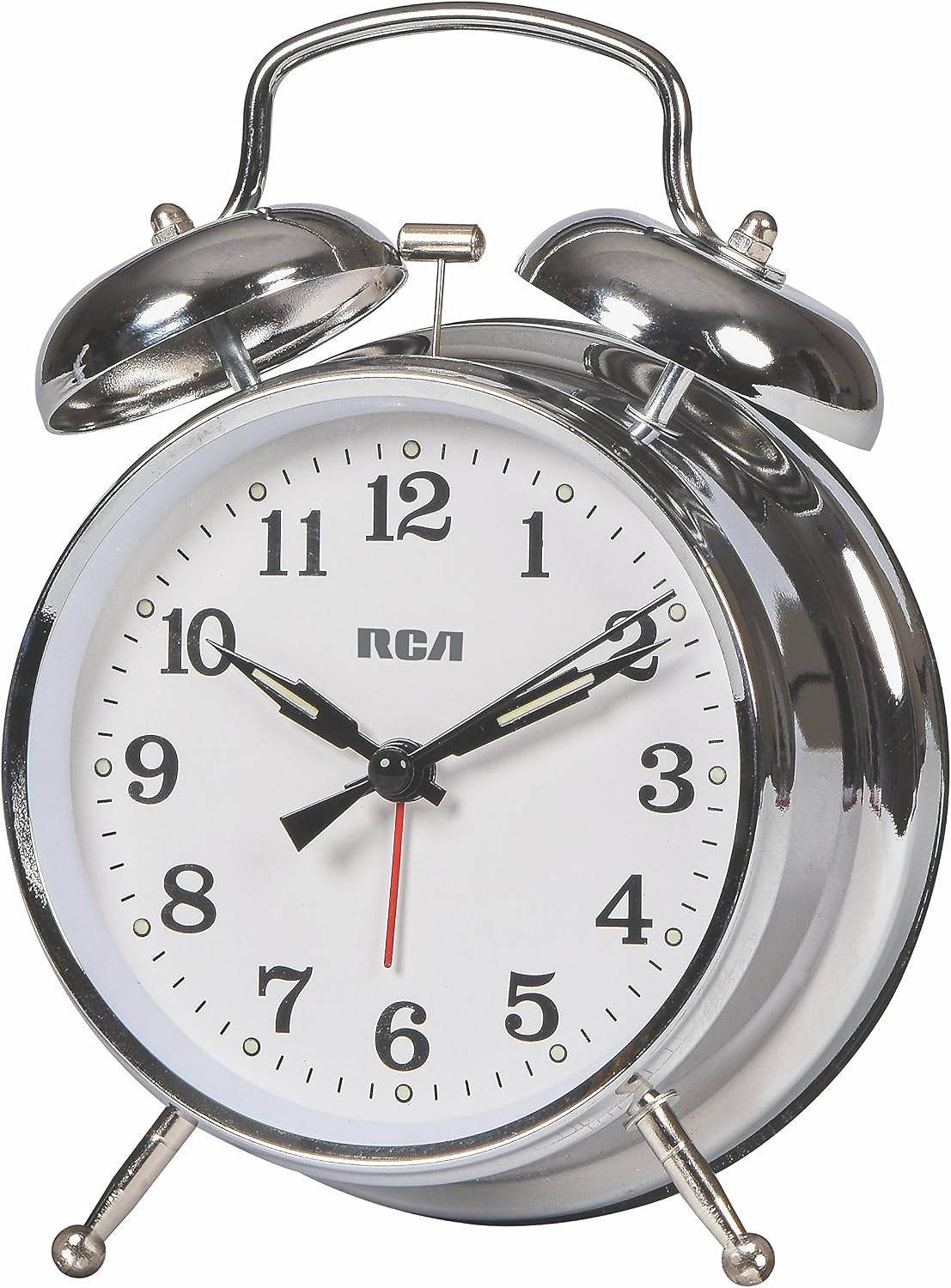 Amazon.com: RCA RCQA200 Alarm Clock Silver : Home & Kitchen
