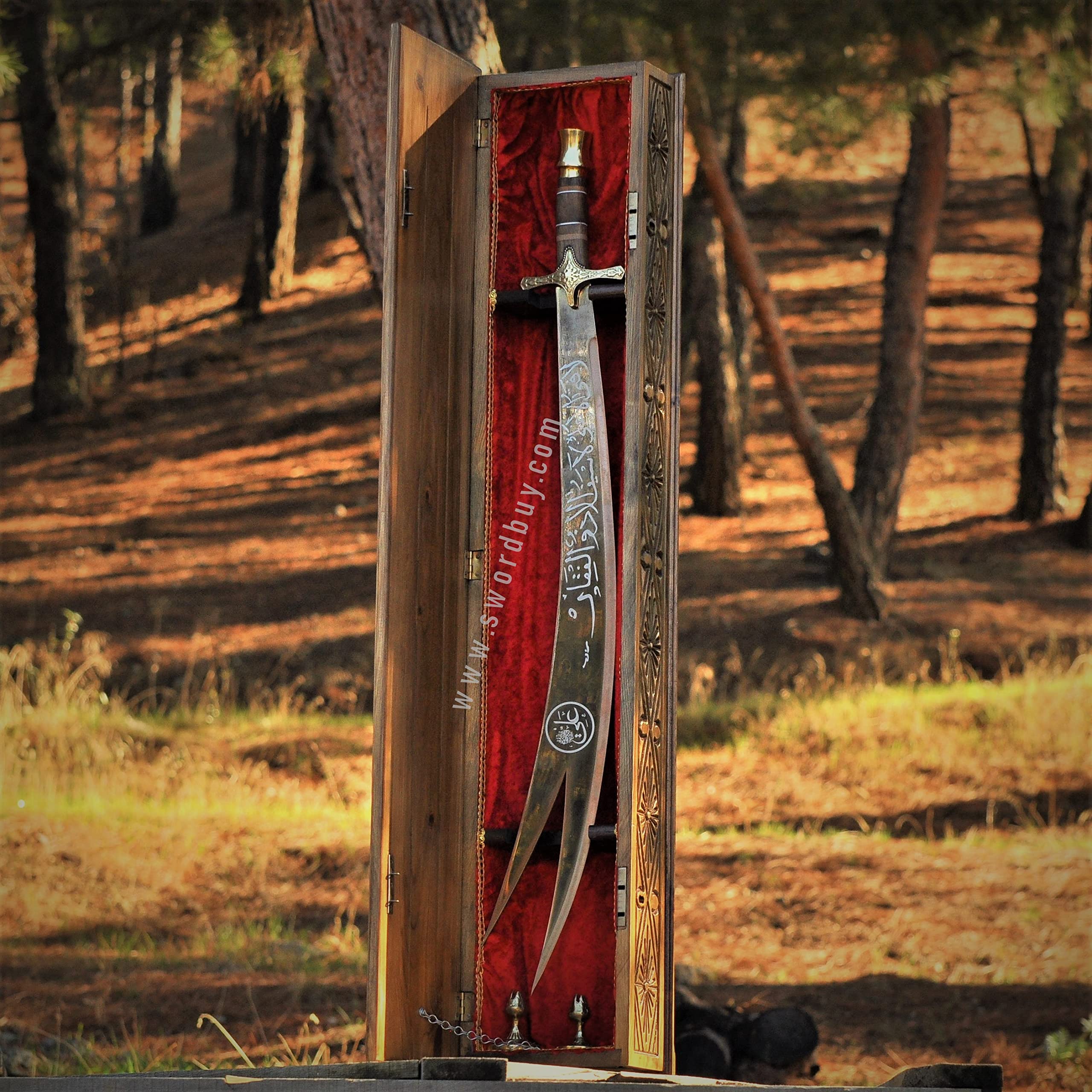 Zulfikar Sword Imam Ali Zulfiqar Sword Handmade Islamic Sword ...