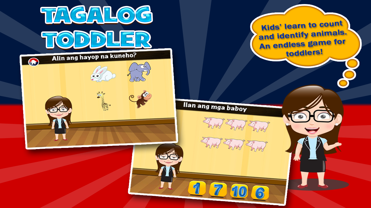 Tagalog Toddler Games for Kids - App on the Amazon Appstore