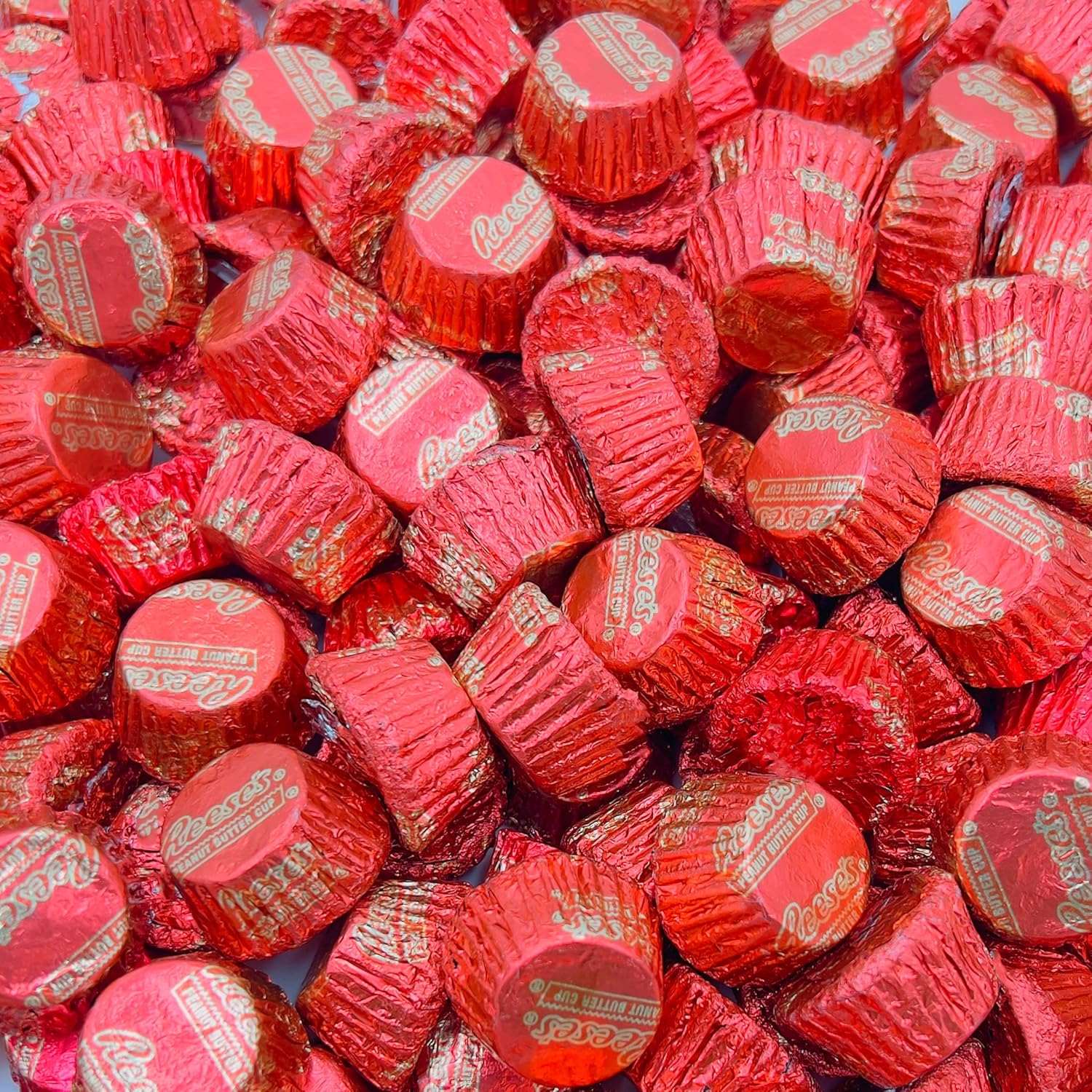 Amazon.com: REESEScups Milk Chocolate Peanut Butter Candy in Red Foil ...