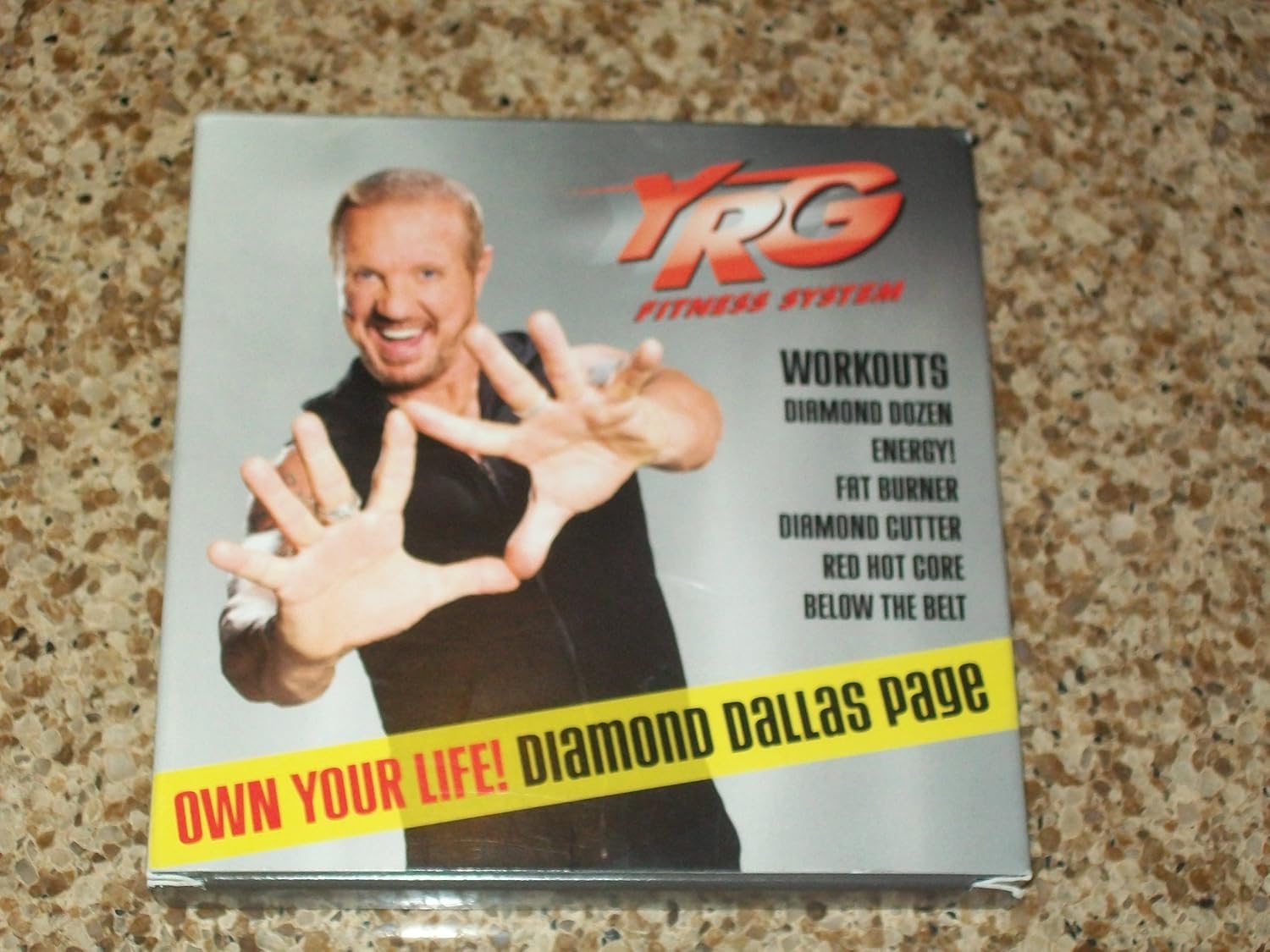Amazon.com: DIAMOND DALLAS PAGE 4 DVD BOX SET YRG FITNESS SYSTEM ...
