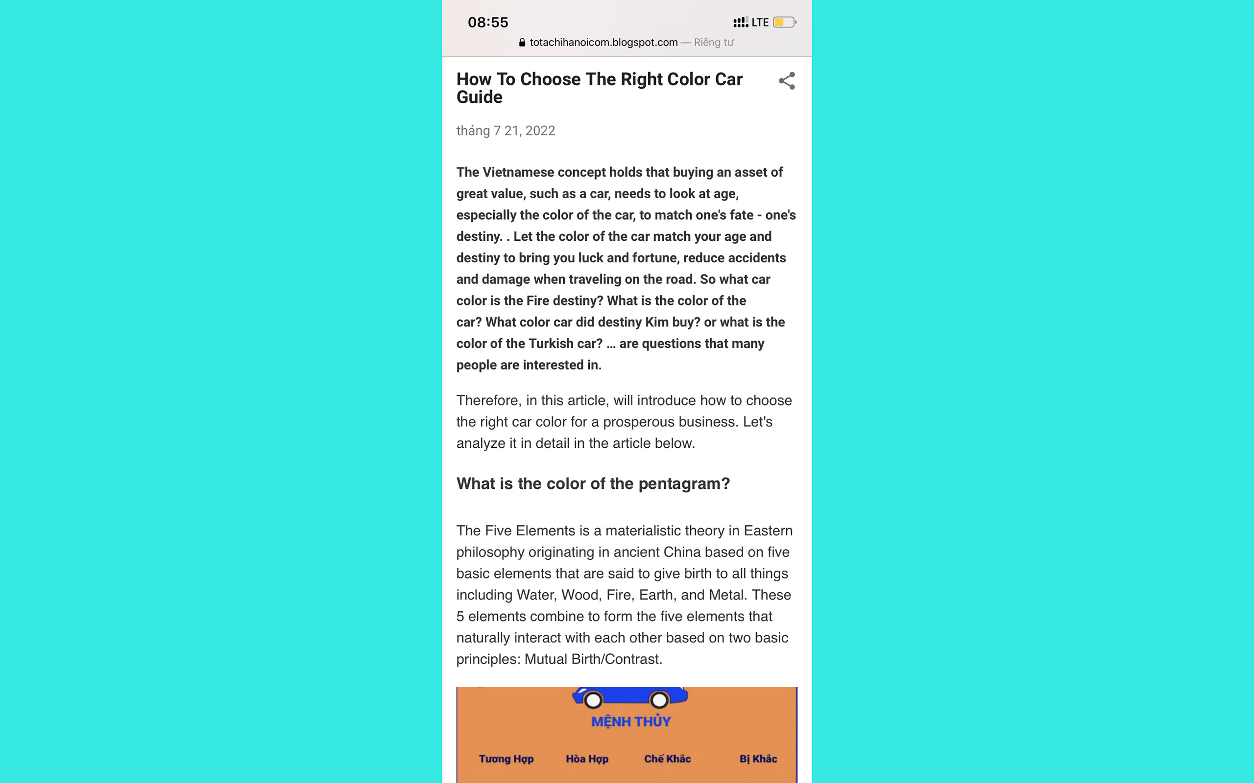 HOW TO CHOOSE THE RIGHT COLOR CAR GUIDE - App on Amazon Appstore