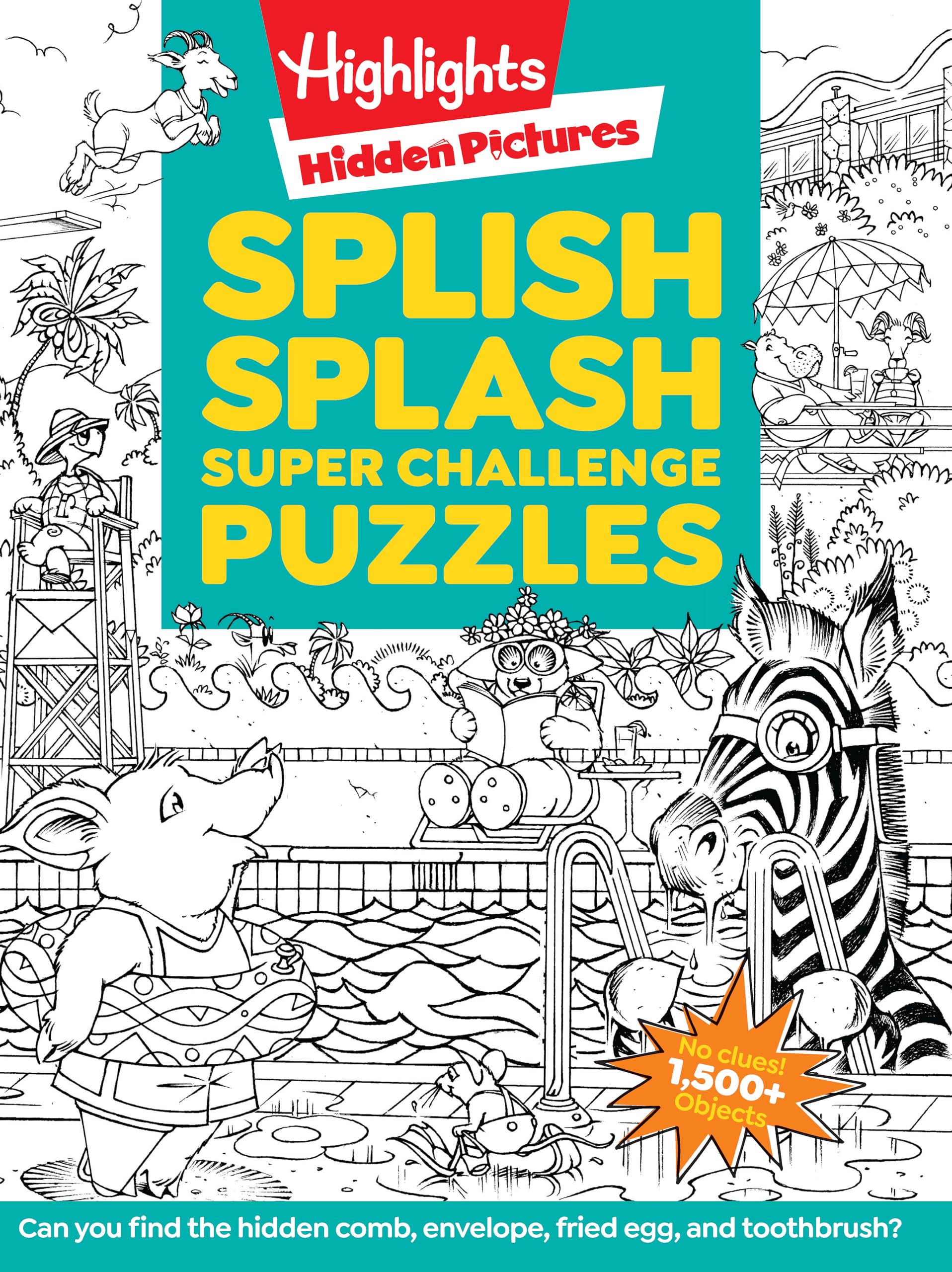 Splish Splash Super Challenge Puzzles: Highlights: 9781620917749: Books ...