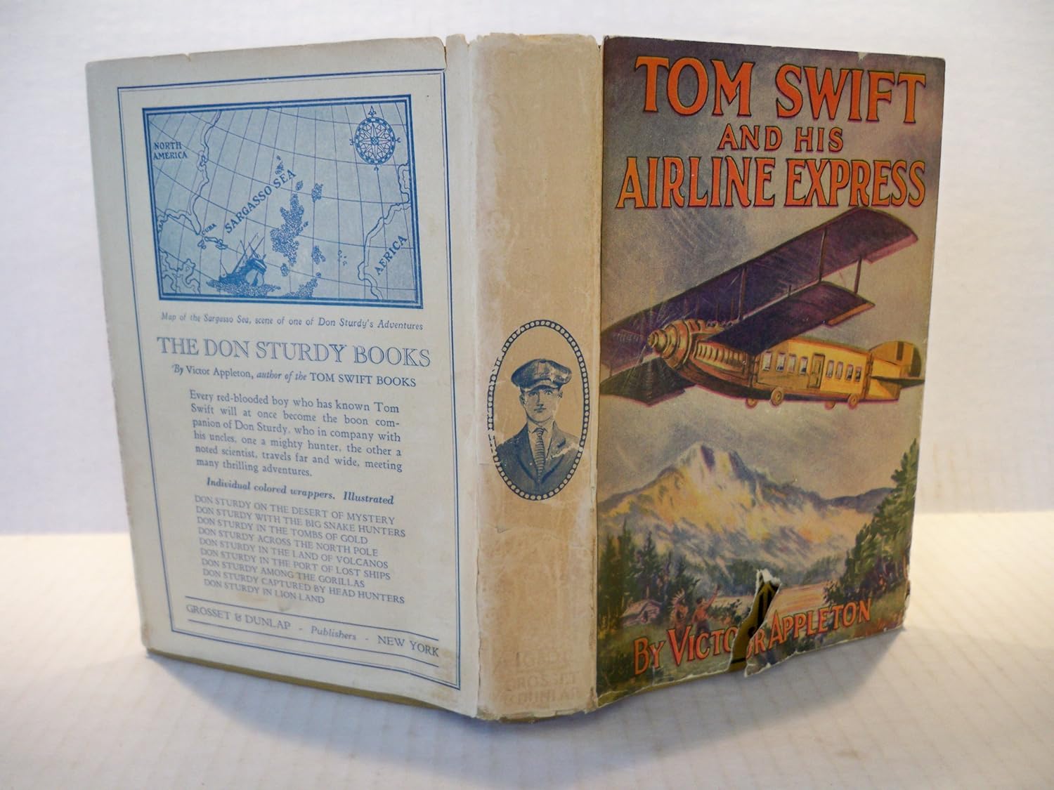 TOM SWIFT And His AIRLINE EXPRESS. Tom Swift Sr. Series #29.: APPLETON ...