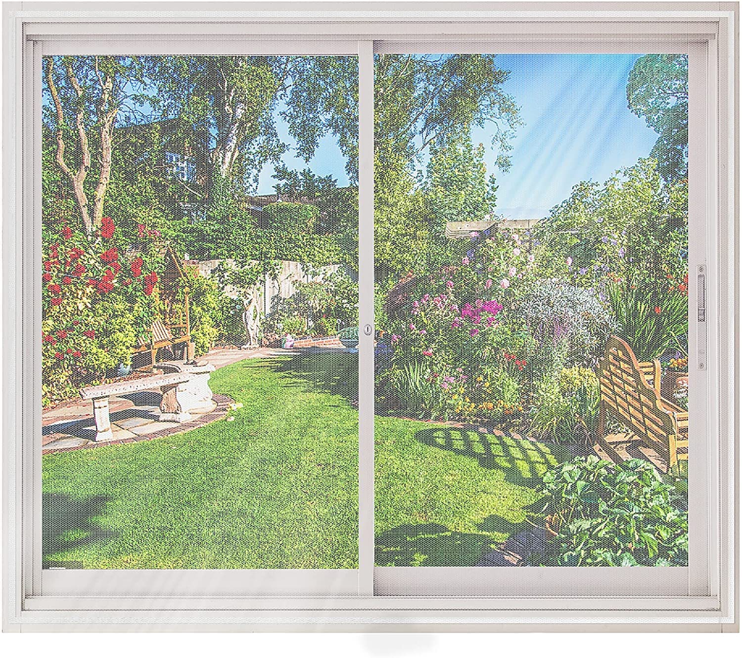 Classic Mosquito Net for Windows | Pre Stitched (Size-120X90 cms/3.93 ...