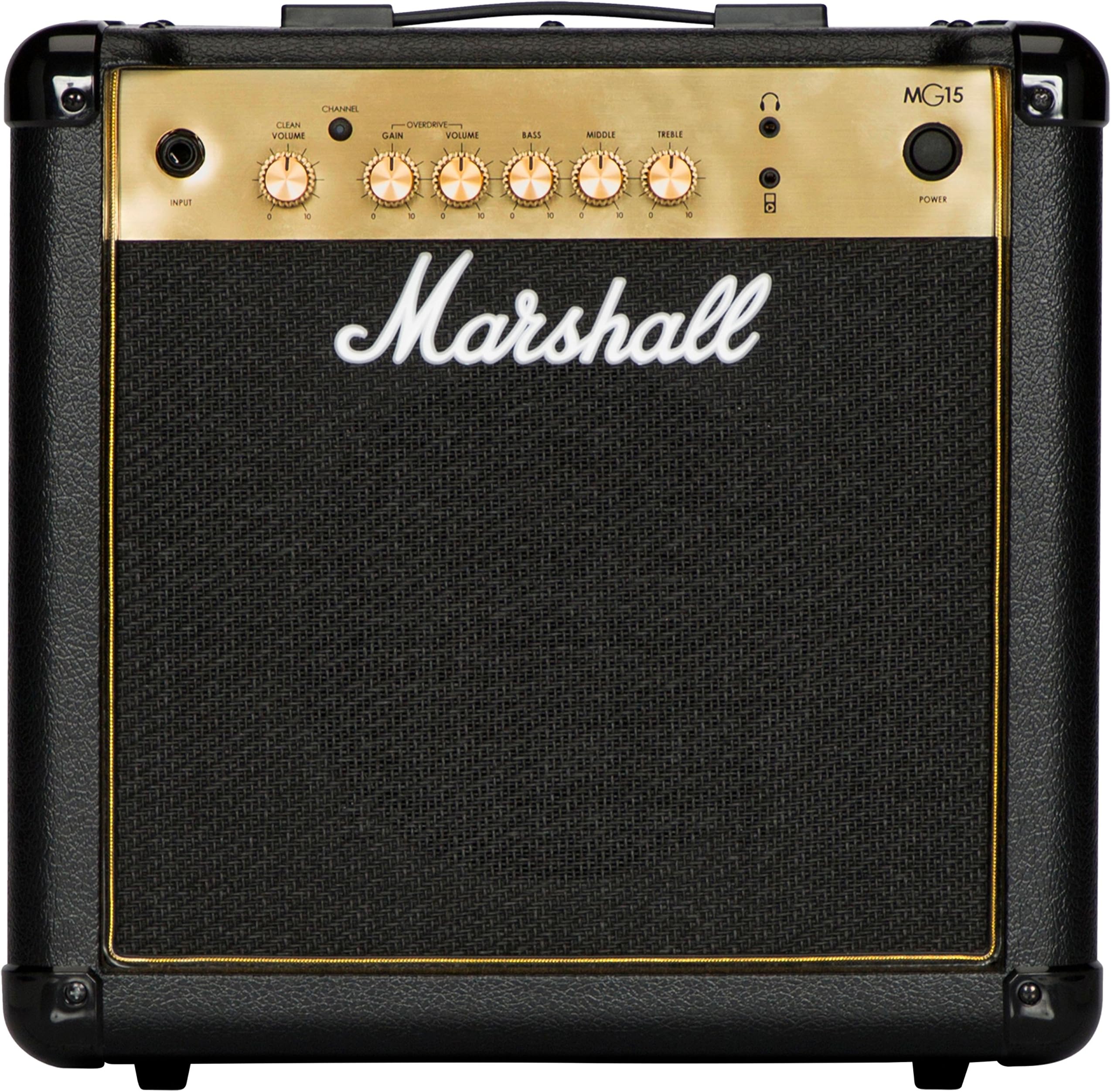 Marshall MG15G Combo Amp (Black and Gold) : Amazon.in: Musical Instruments