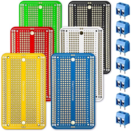 Amazon.com: ElectroCookie Mini PCB Prototype Board Solderable ...
