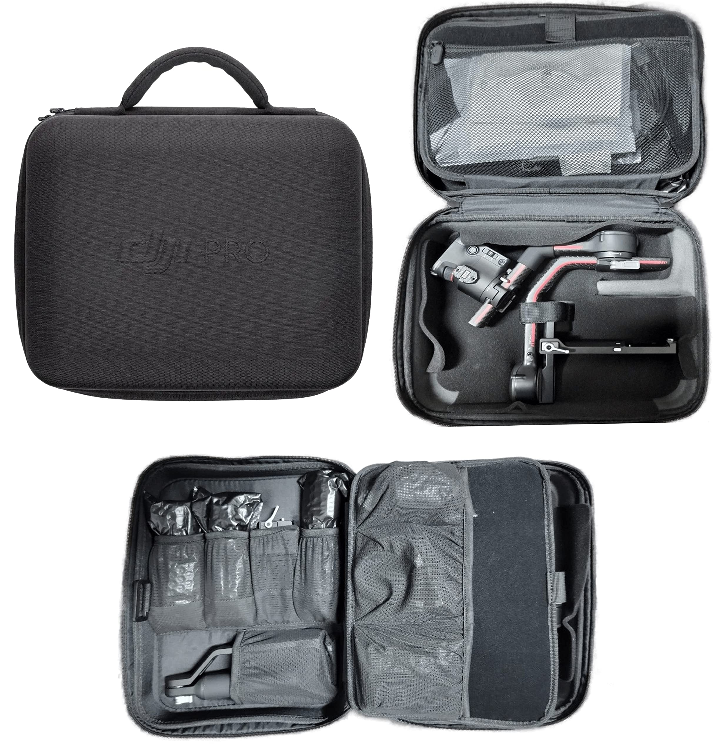 Carry Case for DJI Ronin RS 3 Mini/RS 2/ RSC 2/RS 3 Pro,DJI RS4 Ronin-S ...