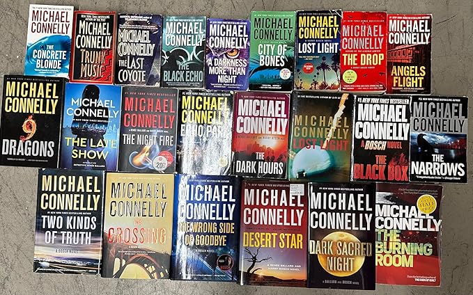 Michael Connolly Complete Harry Bosch 21 Novel Series Set: Michael ...