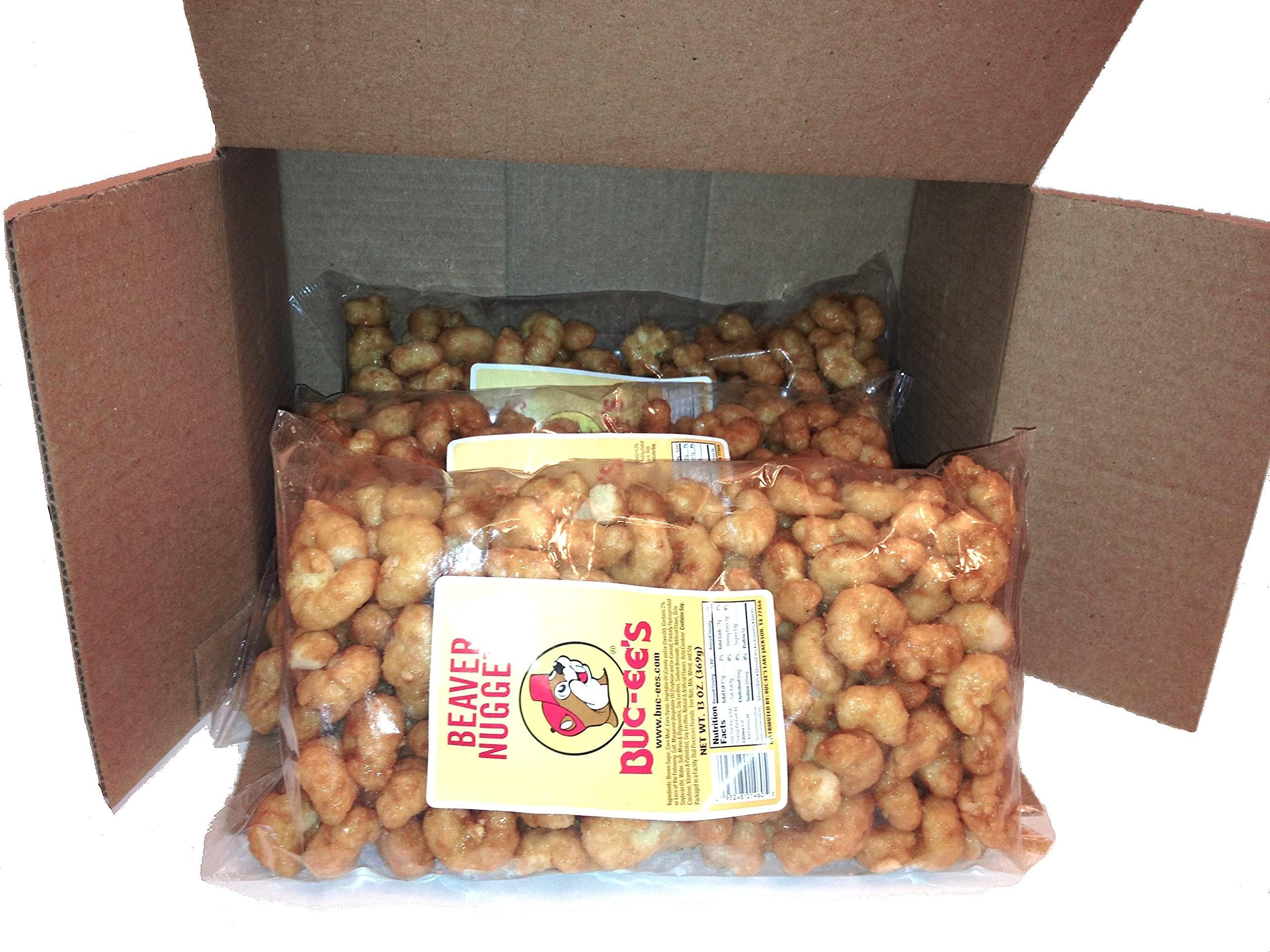 Amazon.com: Buc-ee's Famous Beaver Nuggets Sweet Corn Puff Snacks, 13 ...