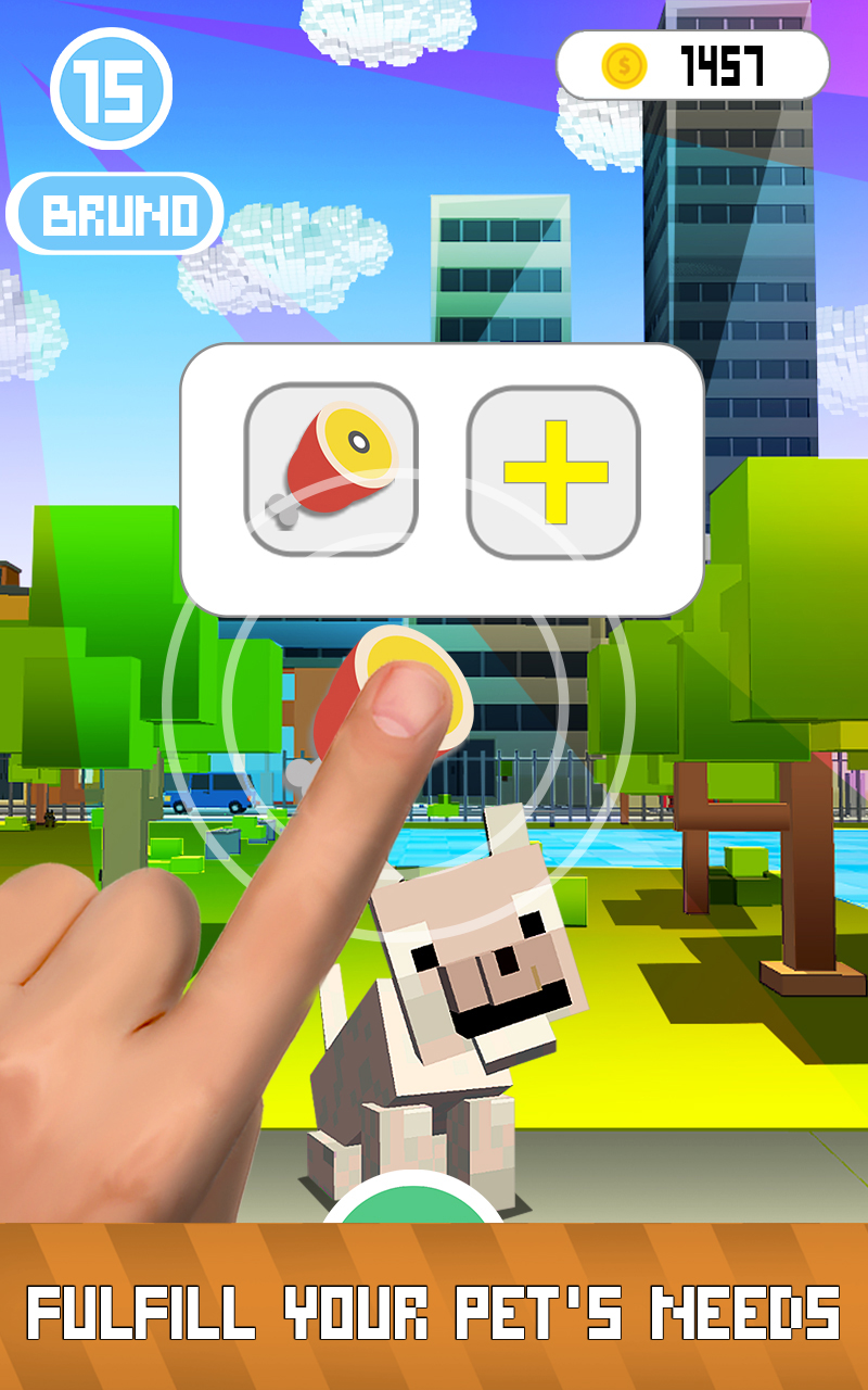 Virtual Blocky Dog - Care for a Blocky Pet! - App on Amazon Appstore