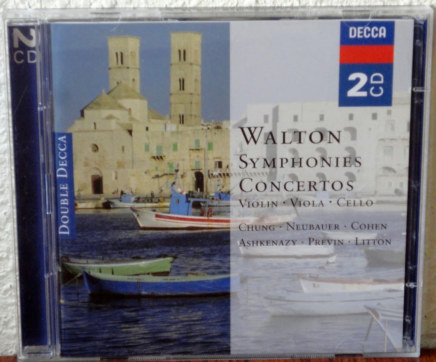 Walton: Symphonies And Concertos: Violin, Viola, Cello: Amazon.co.uk ...