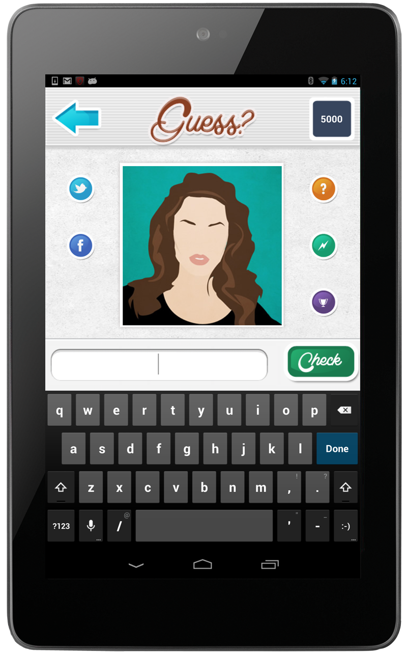 Aplicación Guess The Celeb en Amazon Appstore