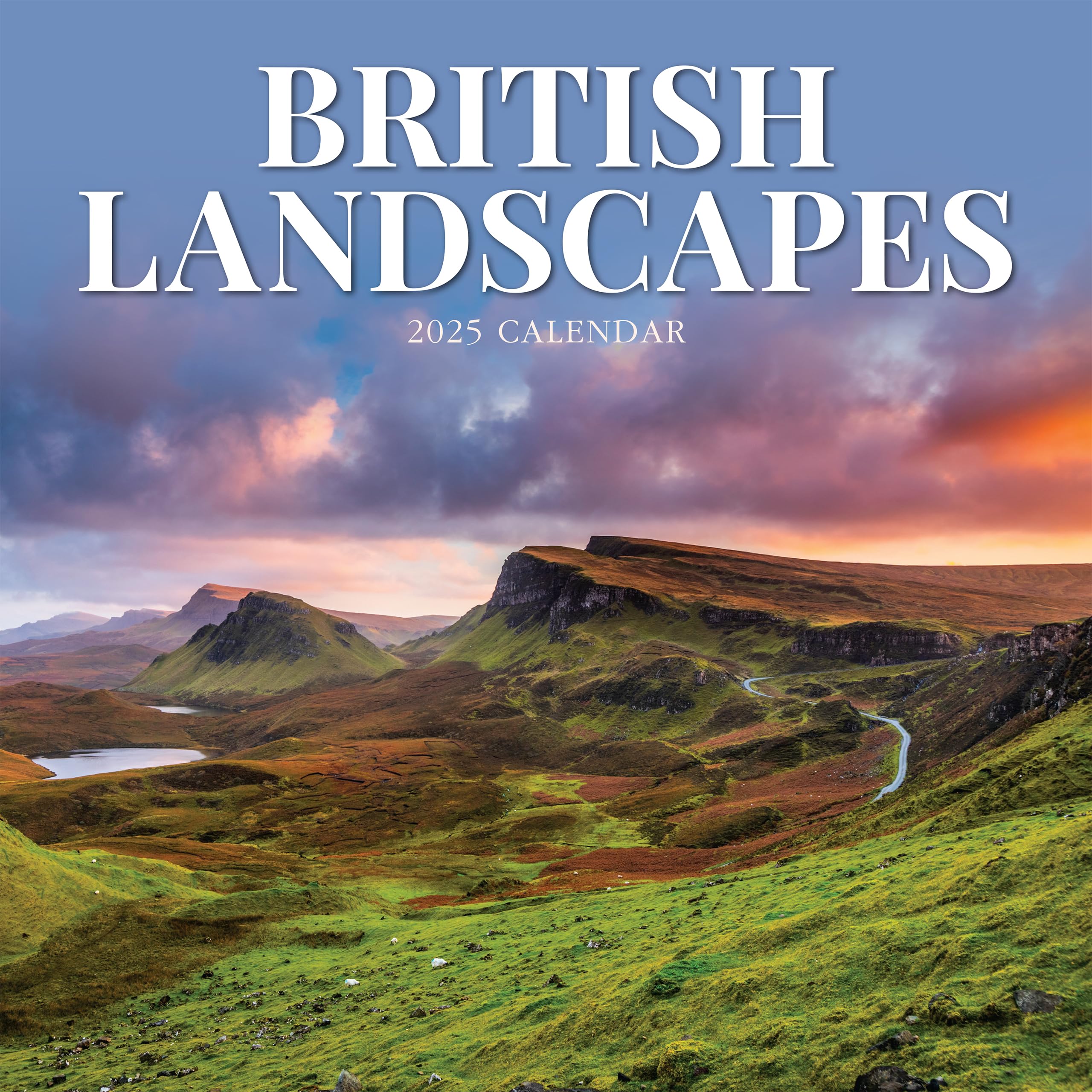 British Landscapes 2025 Large Wall Calendar, by Fresh Publishing, Size ...