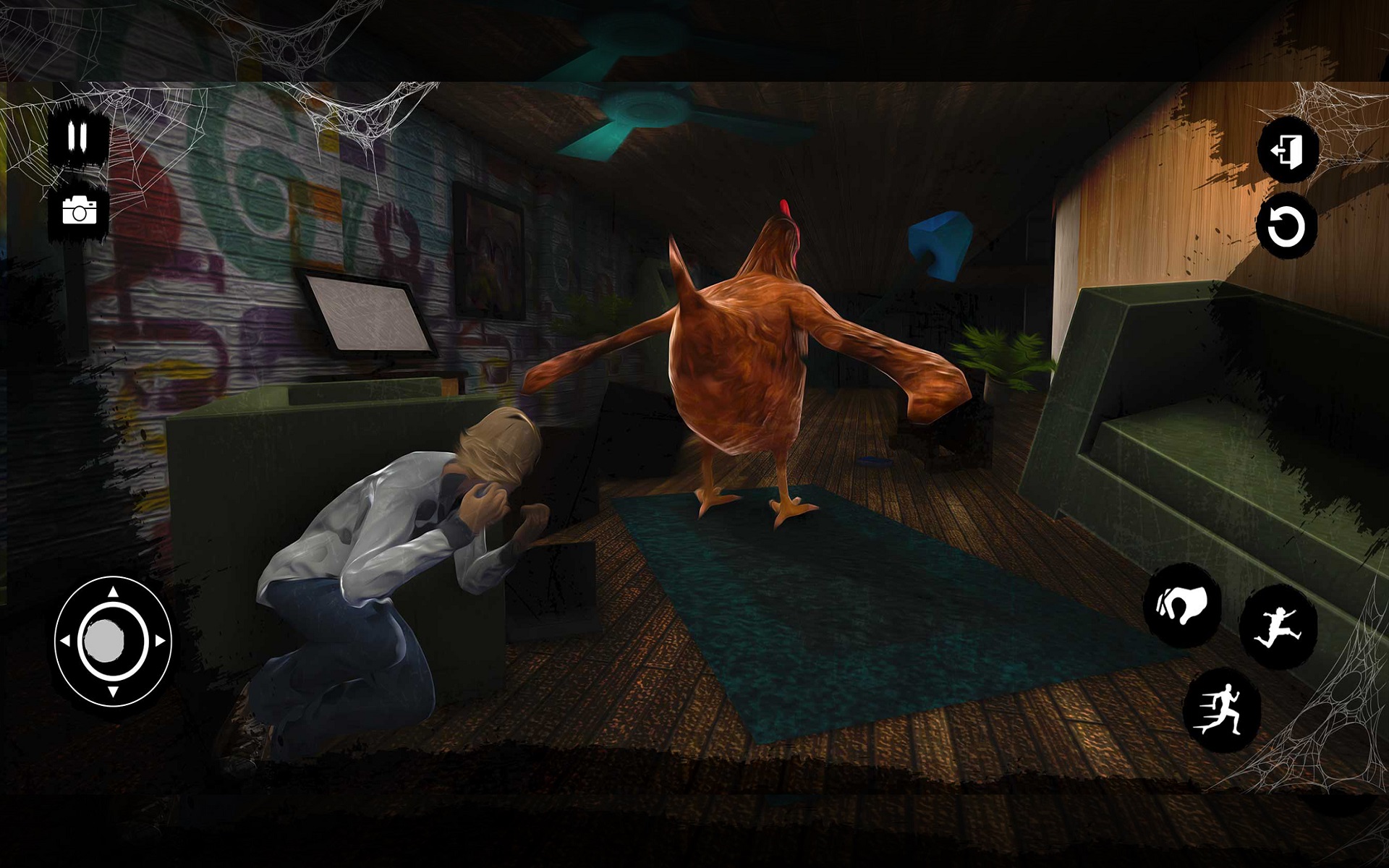 Scary Chicken Horror Escape - Spooky chicken feet survival games - App ...